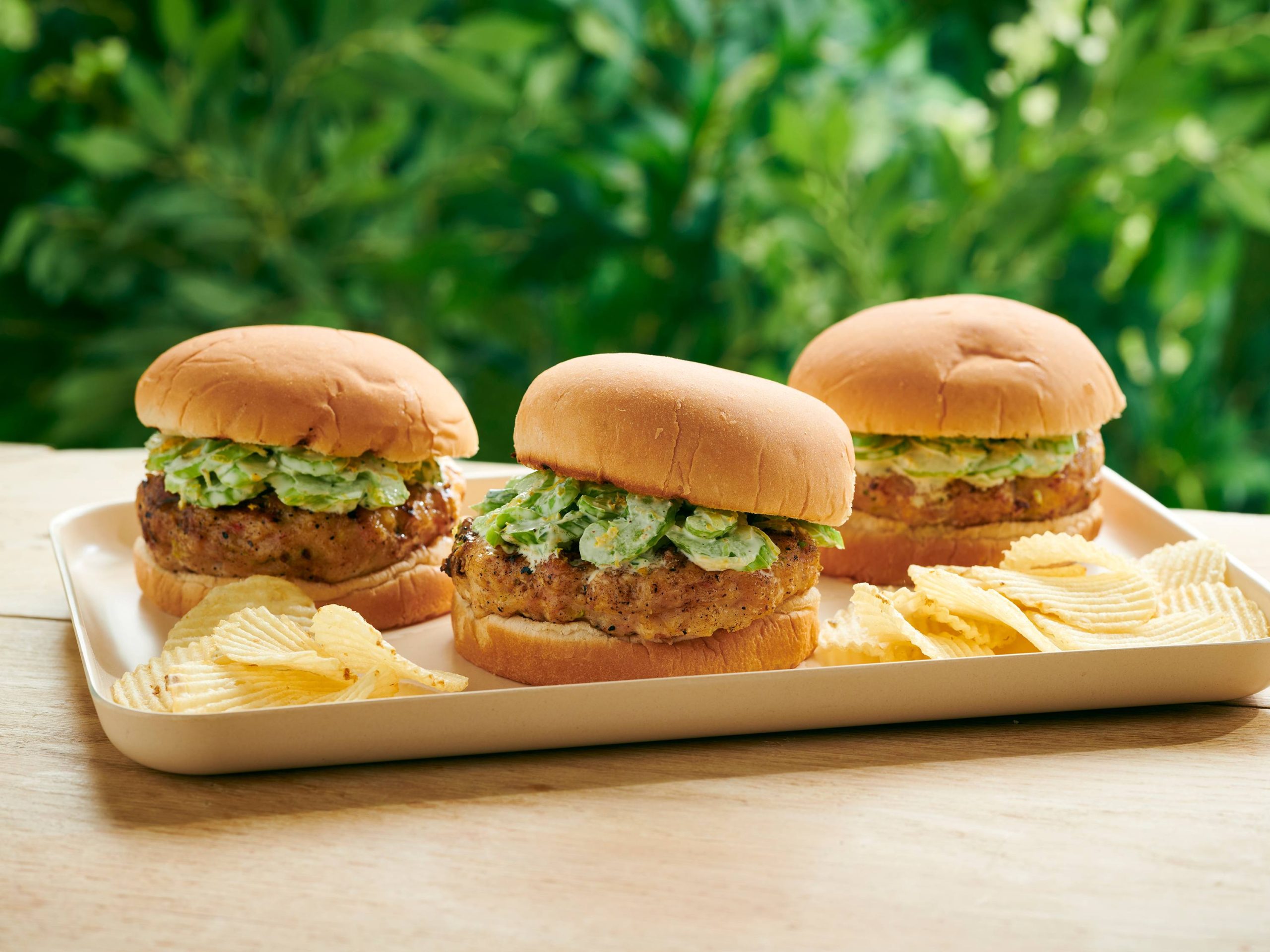 Grilled Old Bay® Seafood Burgers | Savory