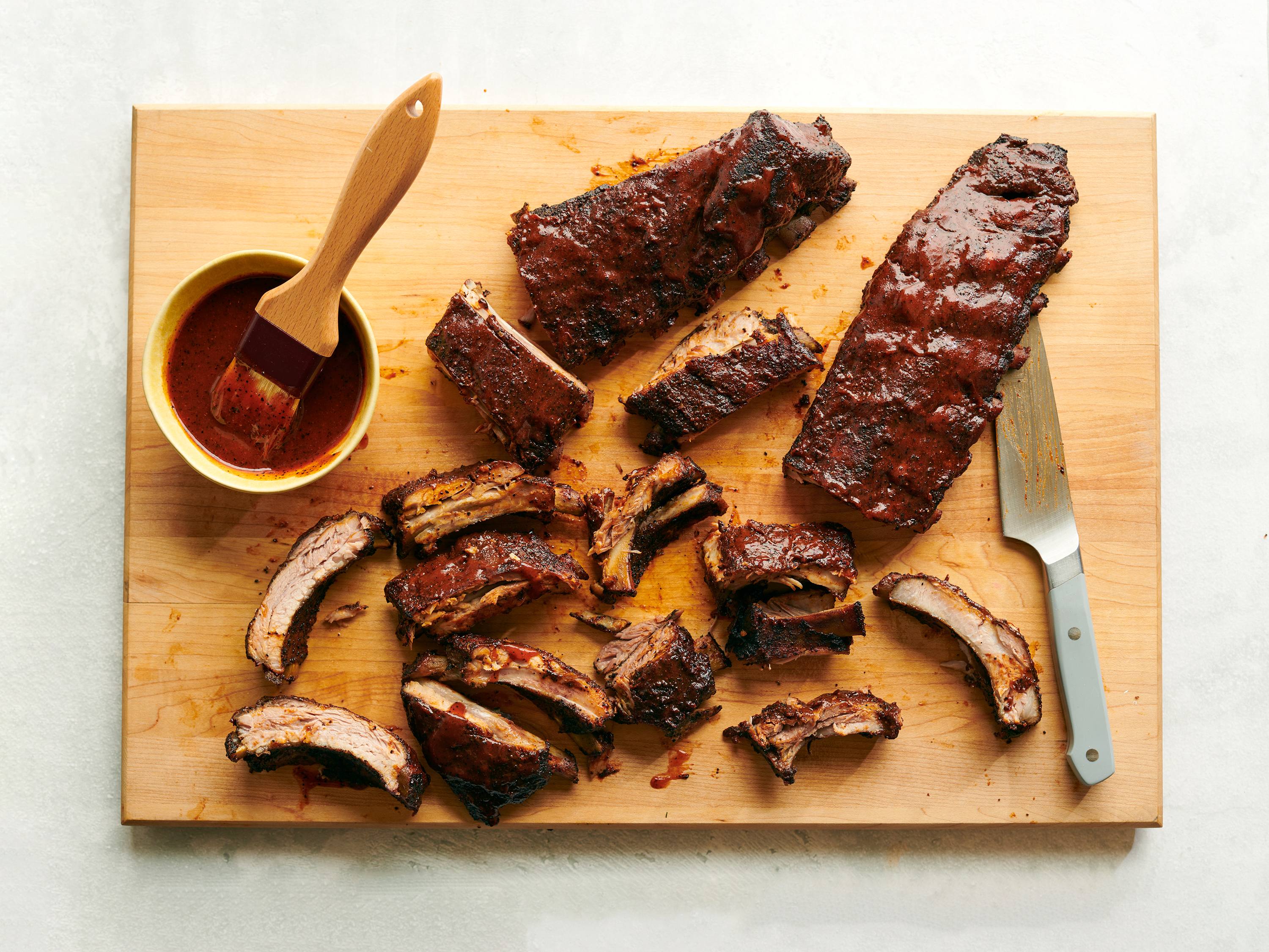 Coffee-Rubbed Baby Back Ribs | Savory