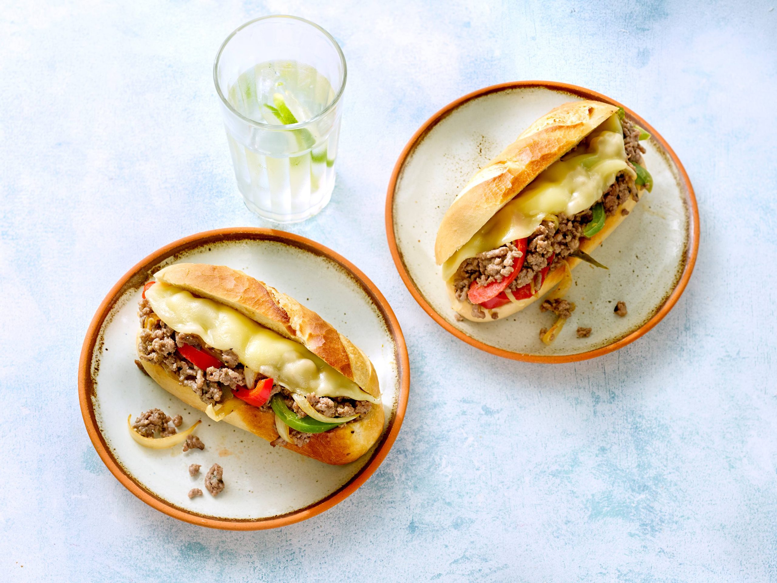 Ground Beef Philly Cheesesteaks | Savory