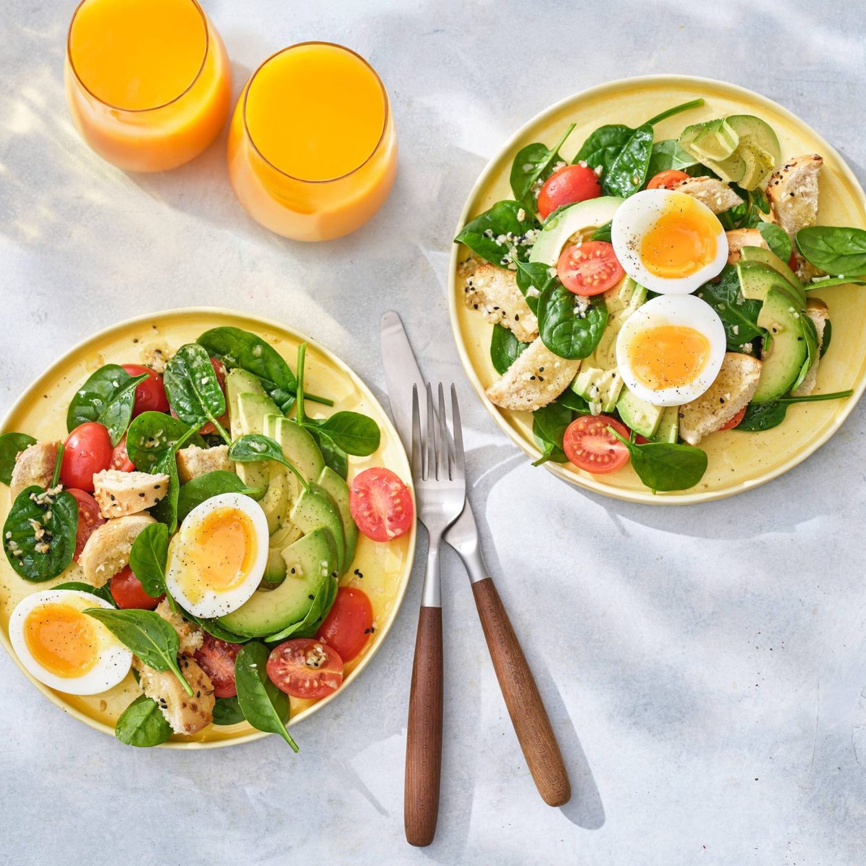 Avocado Toast Breakfast Salad | Savory