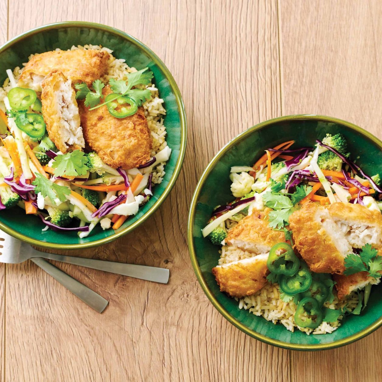Air Fryer Fish Taco Bowls | Savory