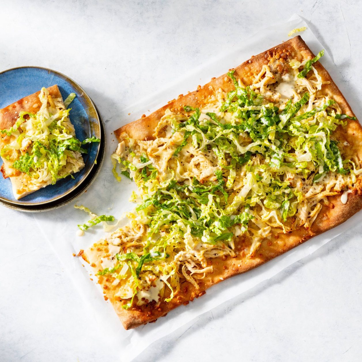 Chicken Caesar Pizza | Savory