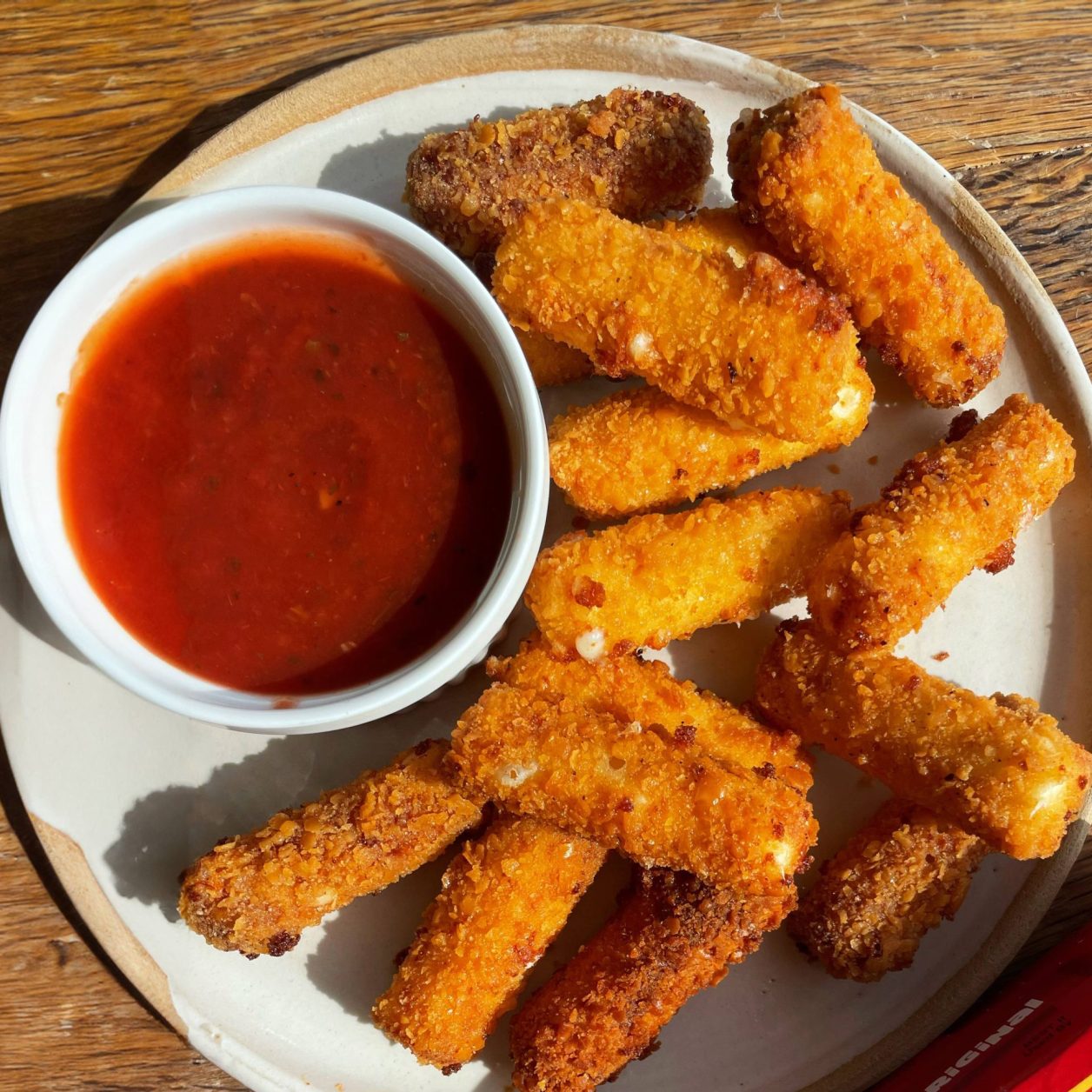 Cheez-It® Crusted Mozzarella Sticks | Savory