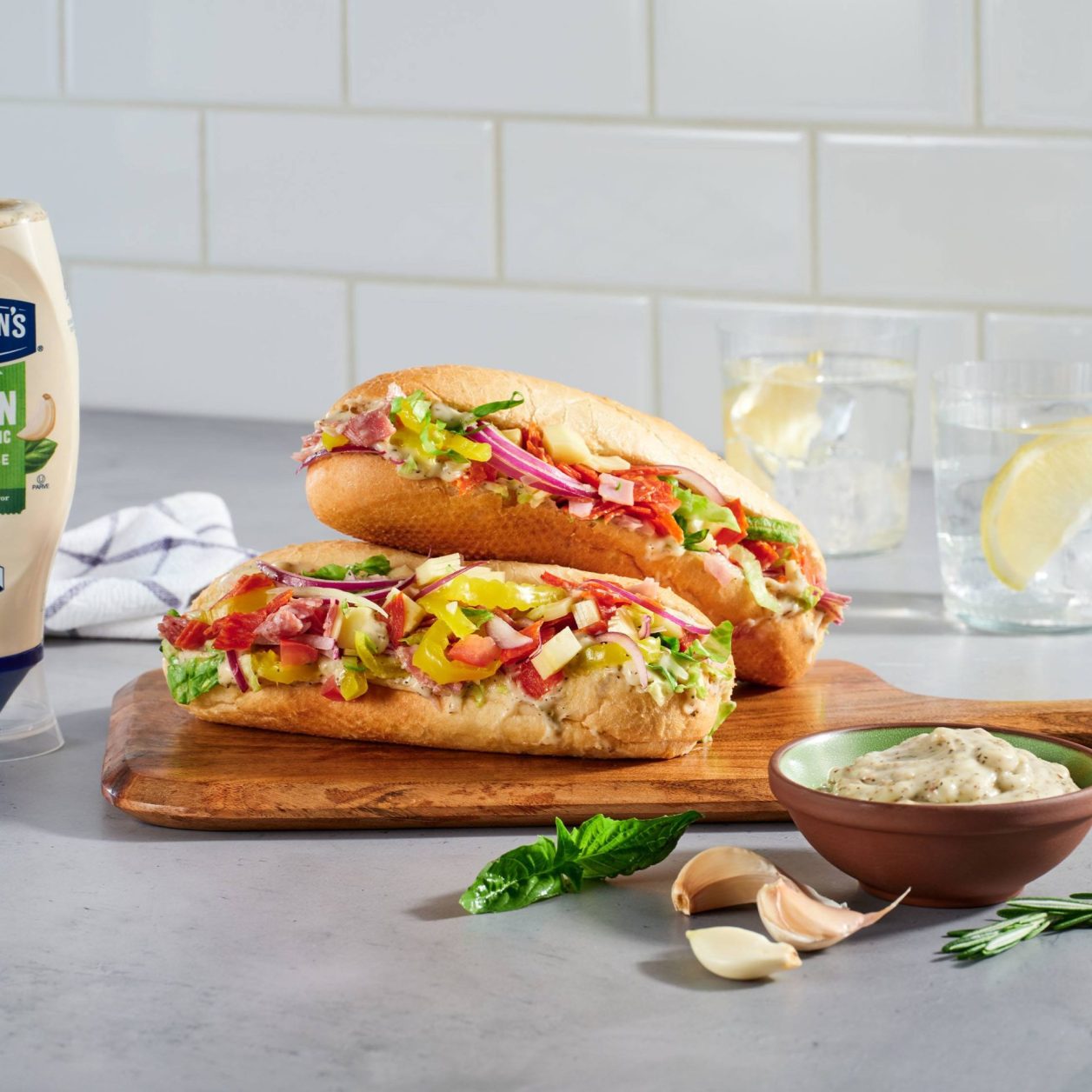 Hellmann's® Chopped Italian Hero Sandwich | Savory