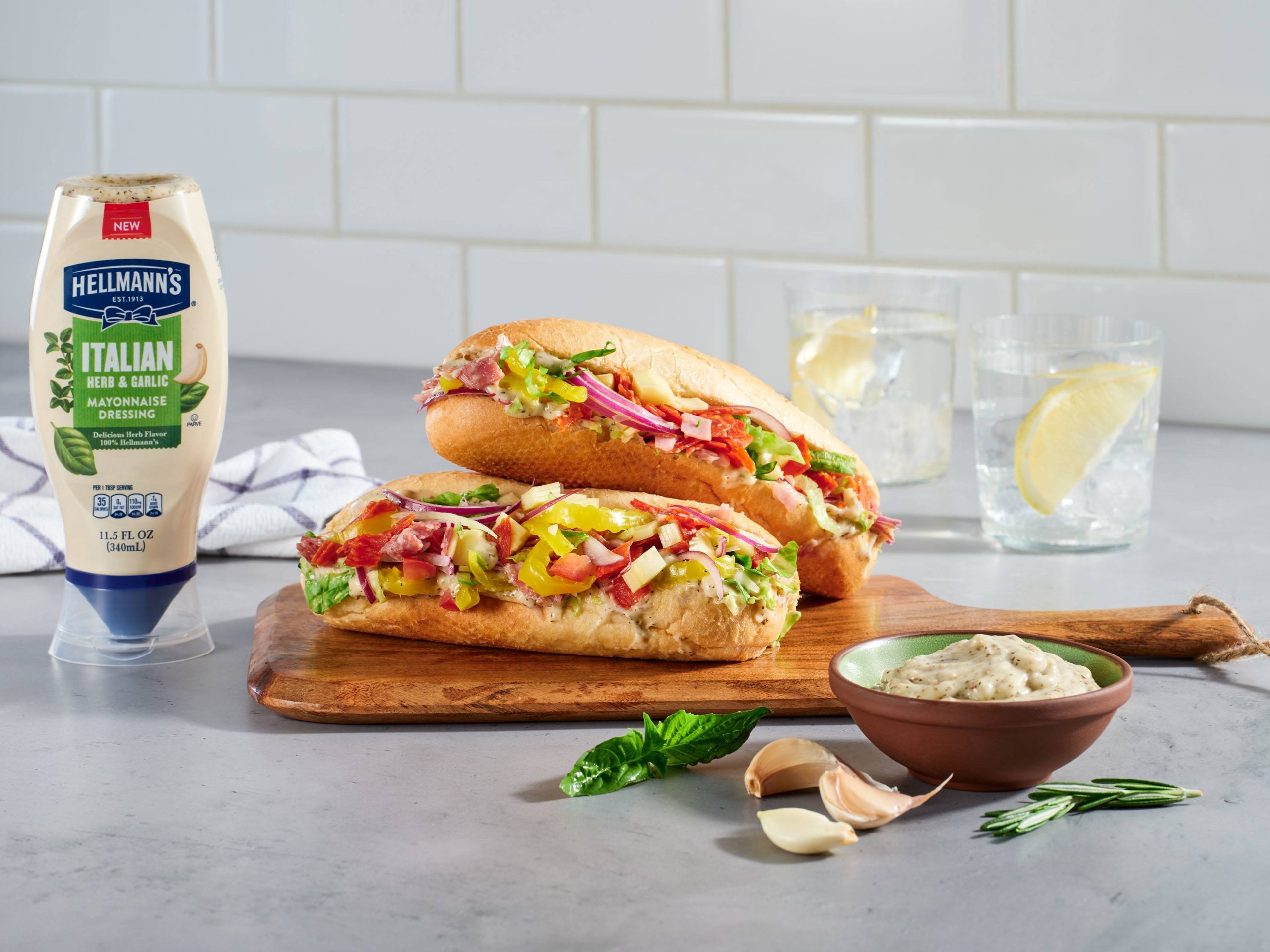 Hellmann's® Chopped Italian Hero Sandwich | Savory