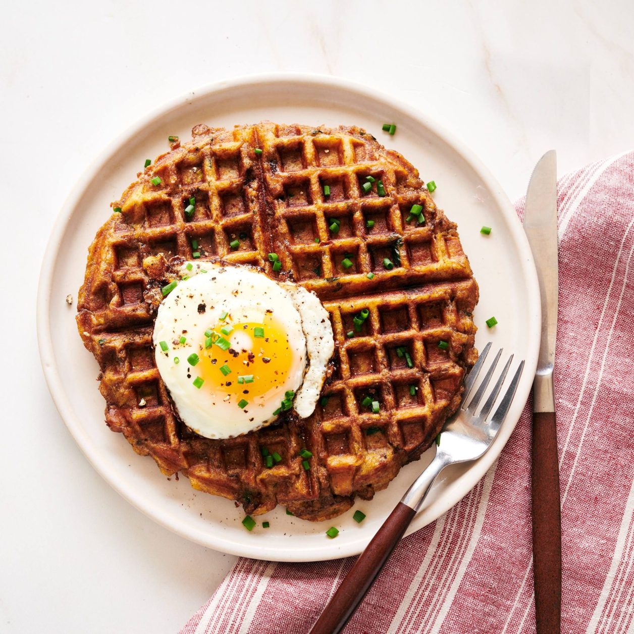Stuffing Waffles | Savory