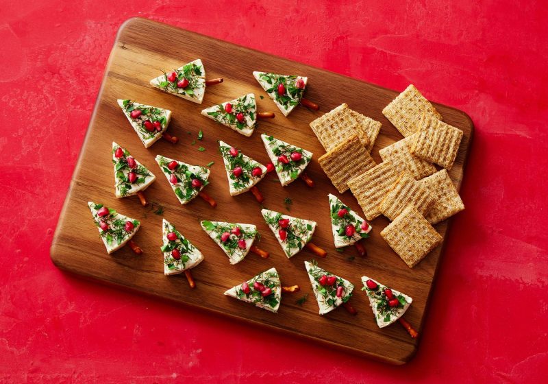 Red, White, and Blue Swirled Cheesecake Bars | Savory