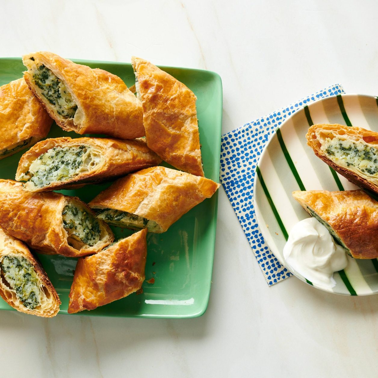 Spinach and Potato Knishes | Savory