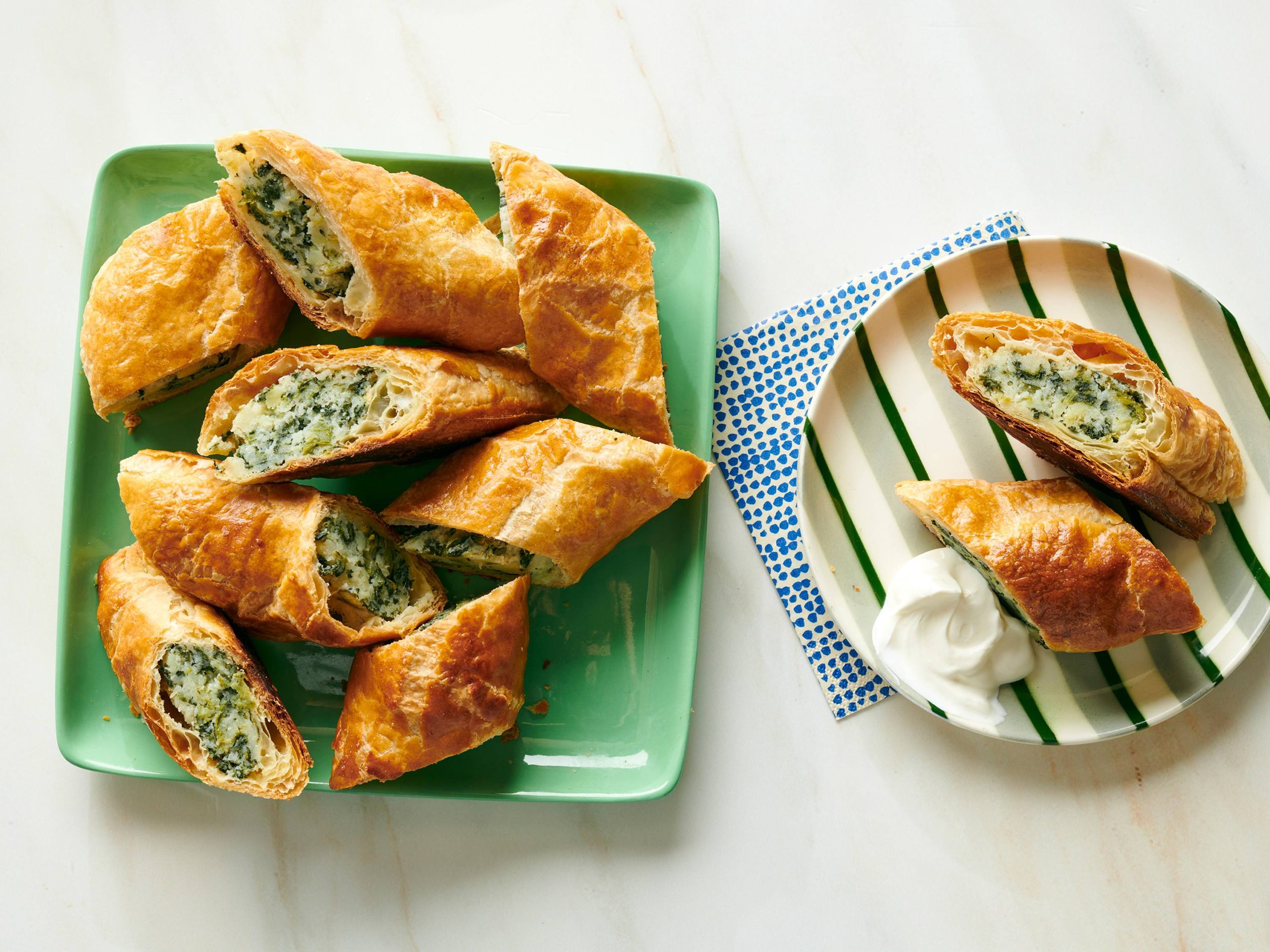 Spinach and Potato Knishes | Savory