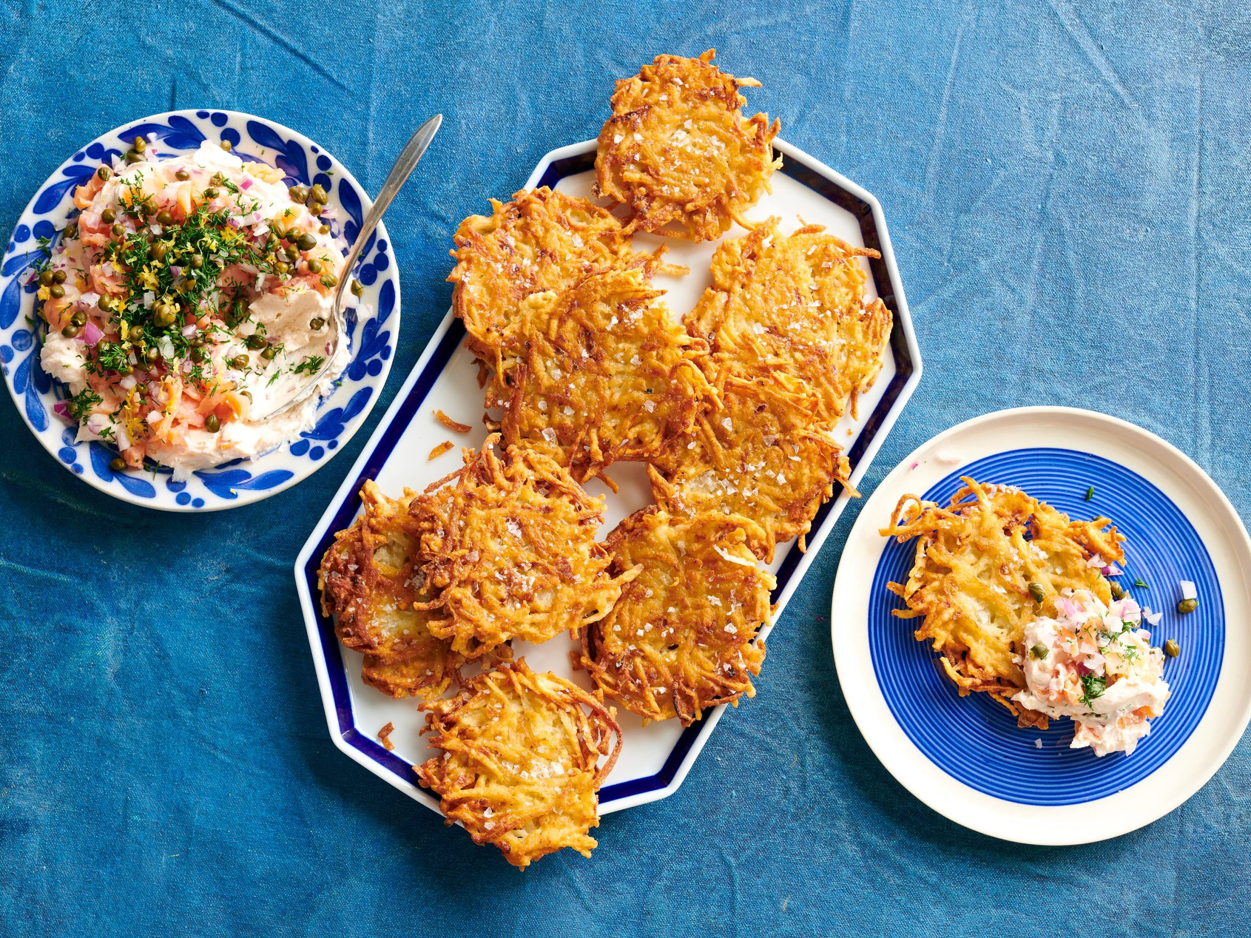 My Go-to Magic Trick to Make Crispy Potato Latkes | Savory