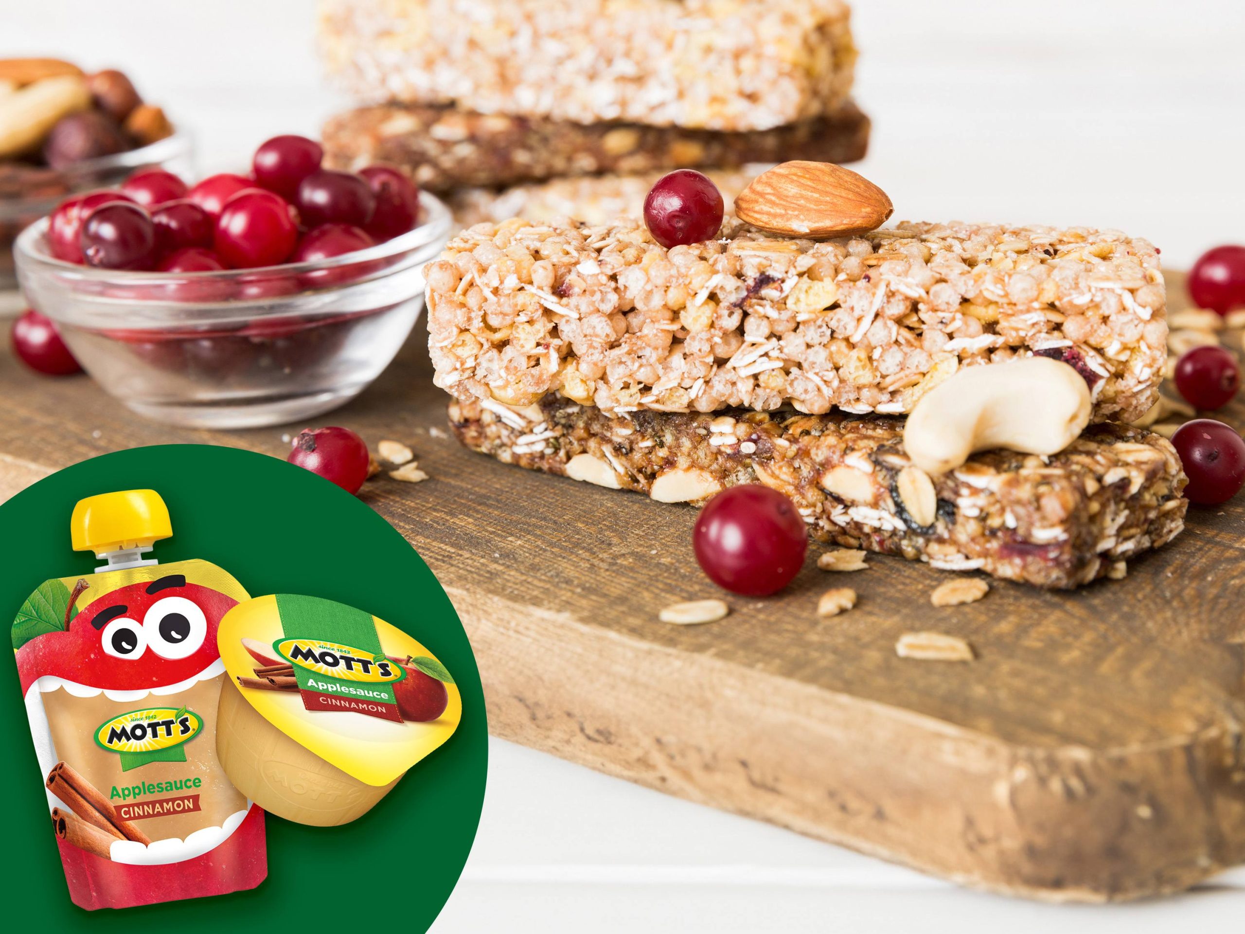 Oatmeal Cranberry Energy Bars | Savory