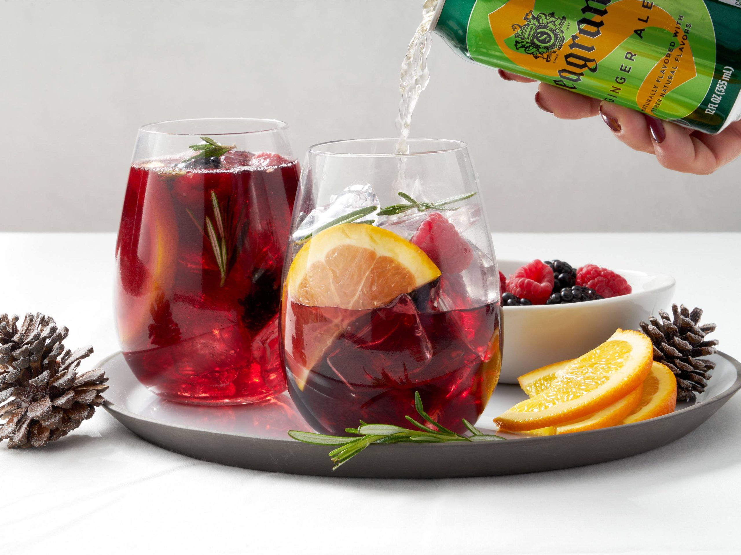 Mulled Berry Fizz | Savory