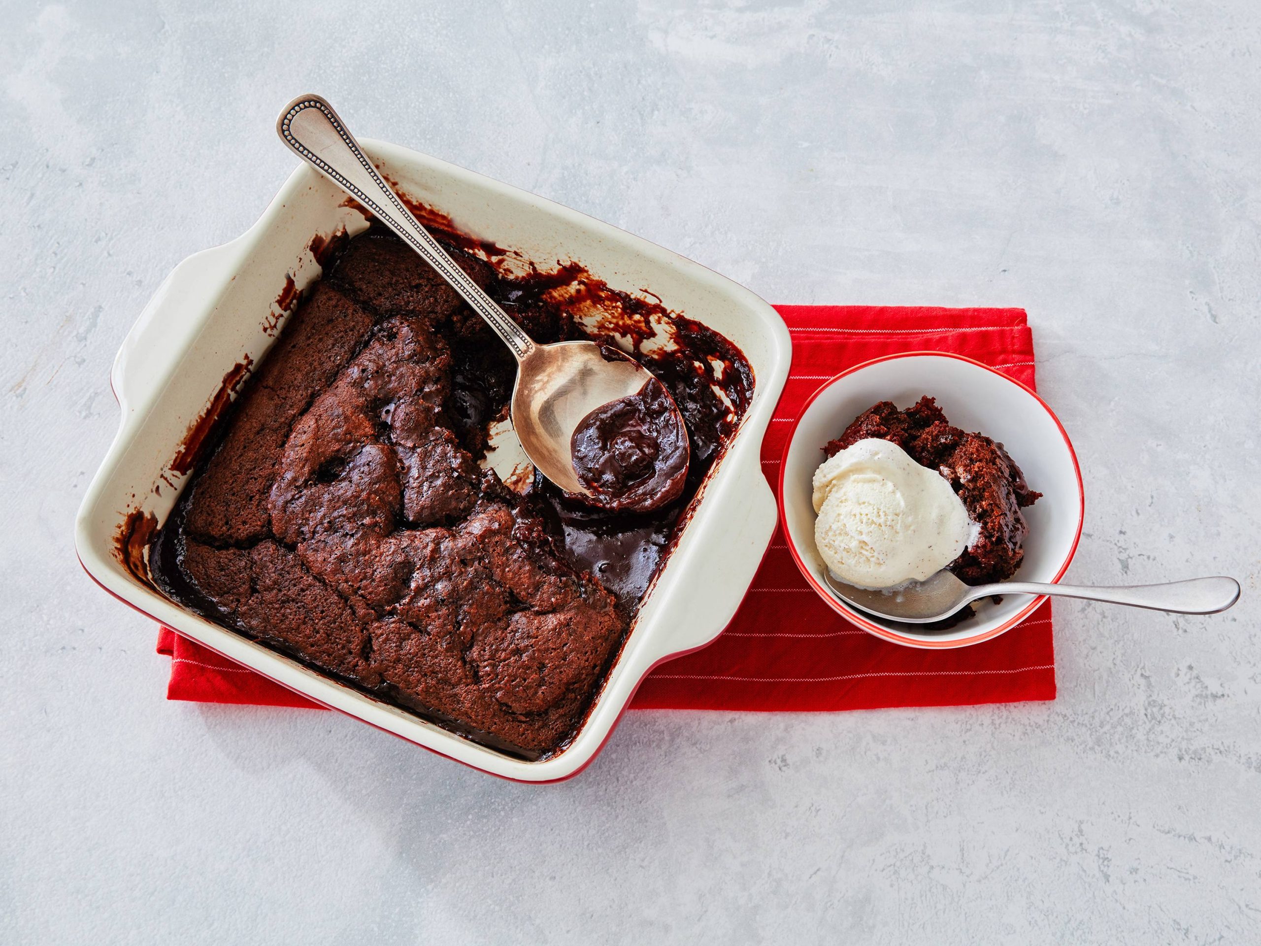 Hot Fudge Chocolate Pudding Cake | Savory