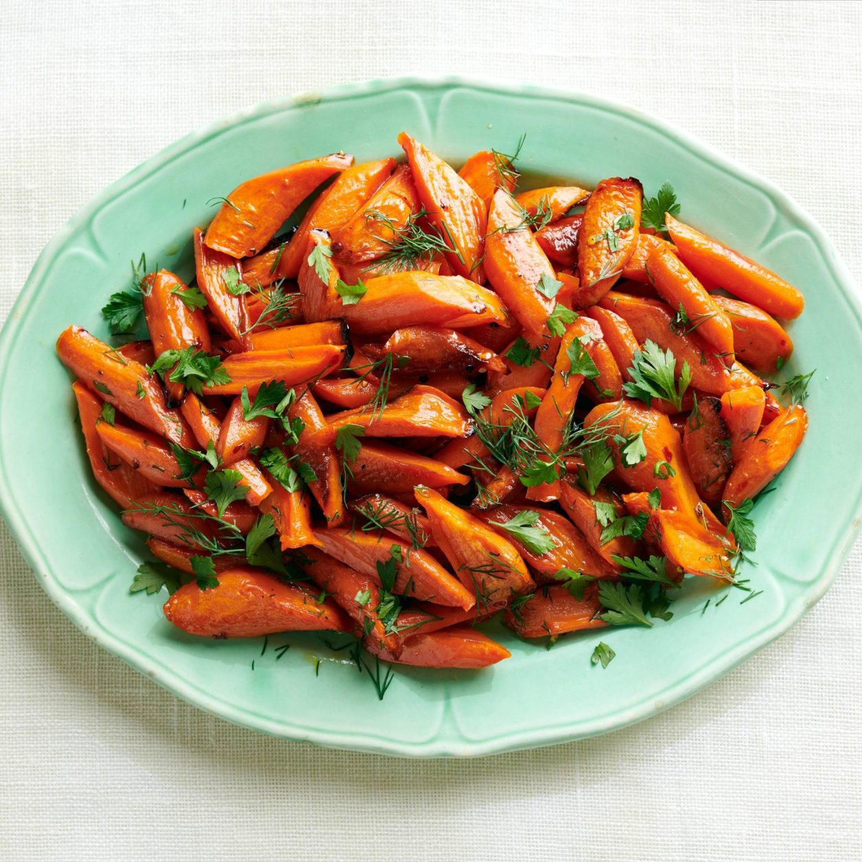 Hot Honey Roasted Carrots | Savory