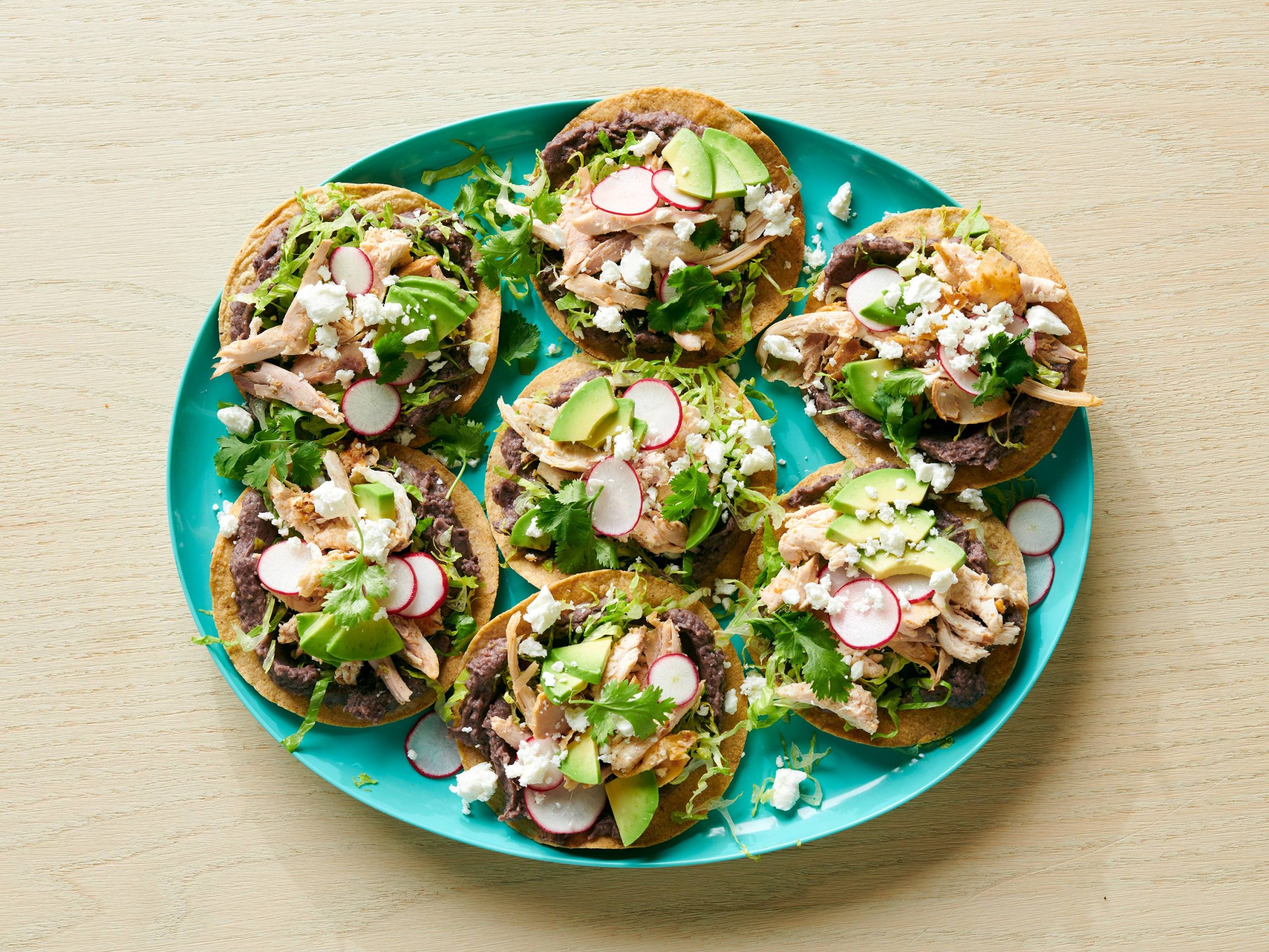 Black Bean and Chicken Tostadas | Savory