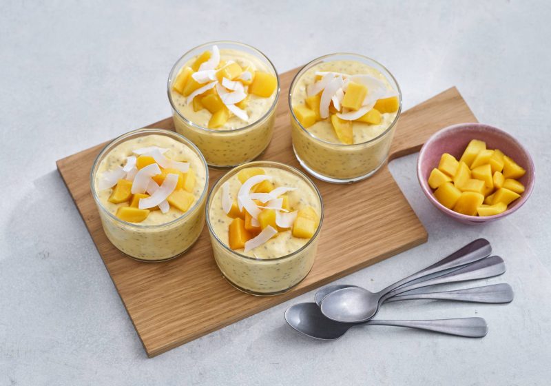 Tiramisu Chia Pudding | Savory
