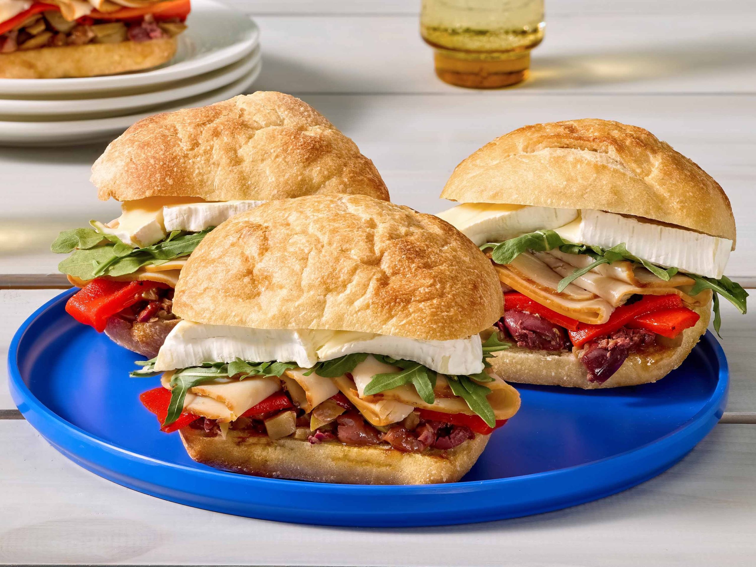 Turkey, Brie and Fig Jam Sandwich | Savory