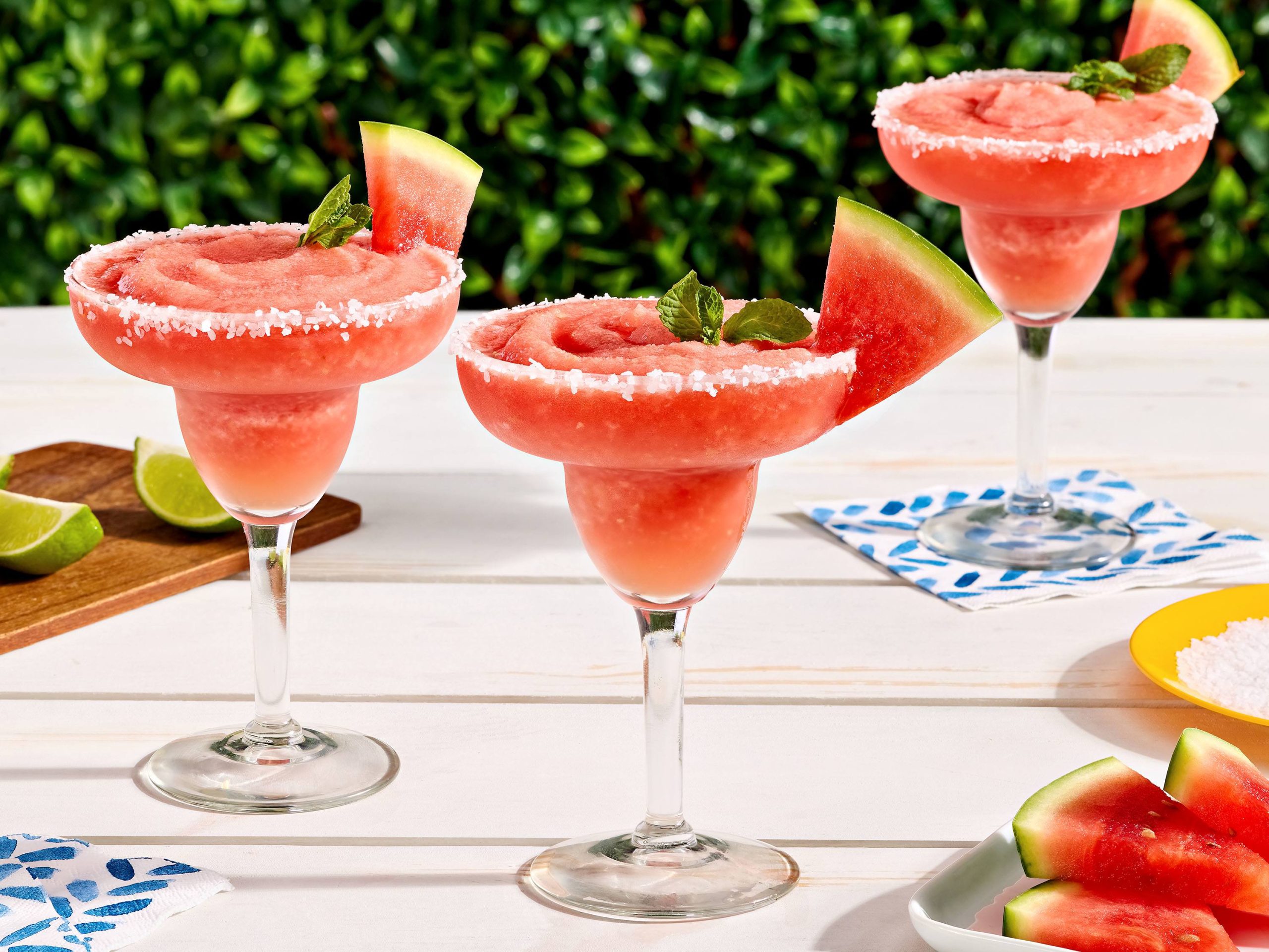 Frozen Watermelon Margarita | Savory