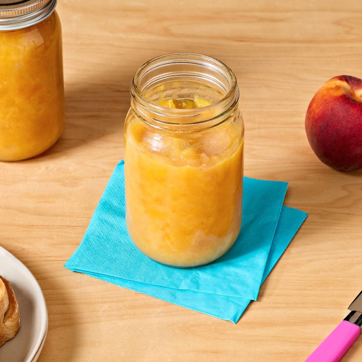 Small-Batch Peach Jam | Savory