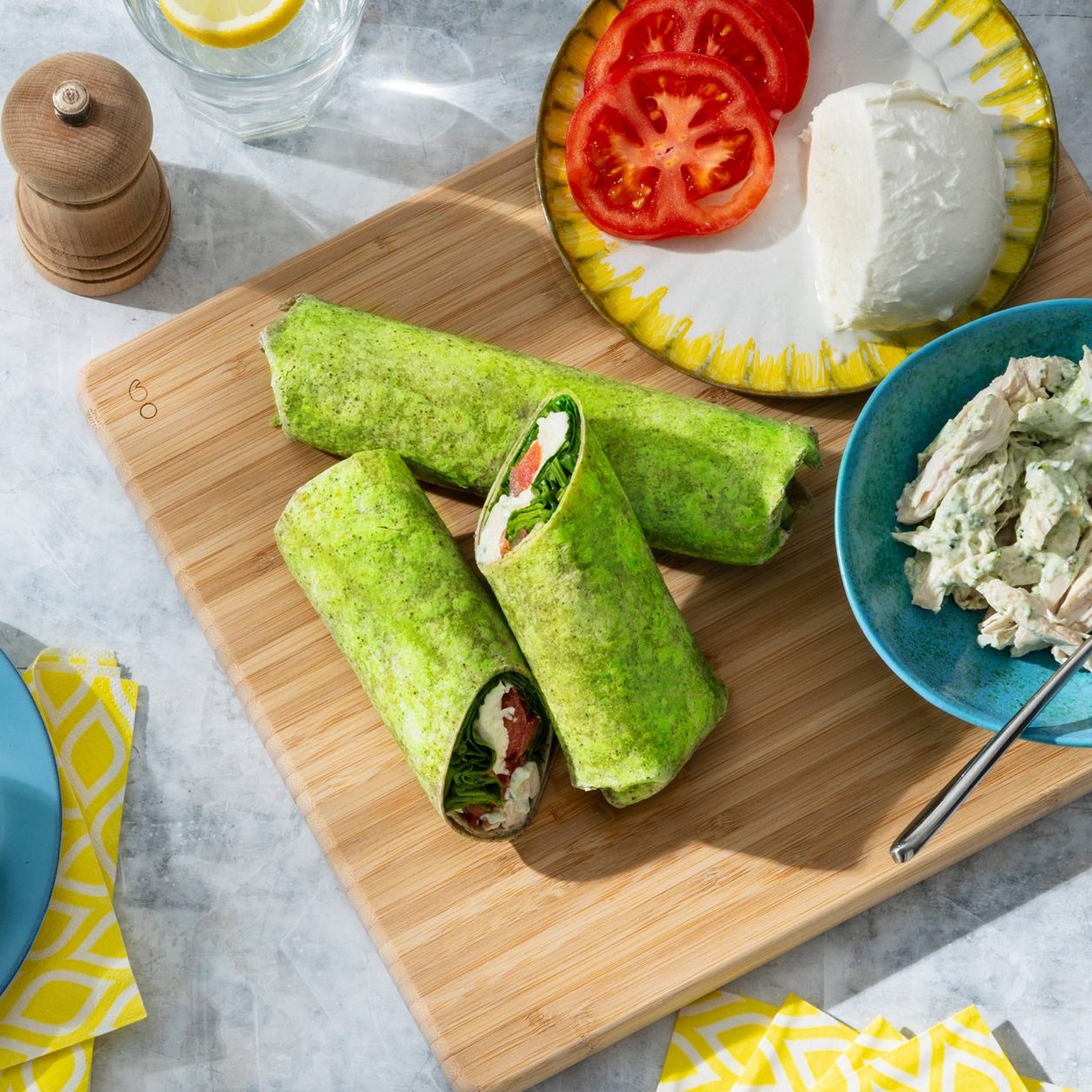 Chicken Caprese Wraps | Savory