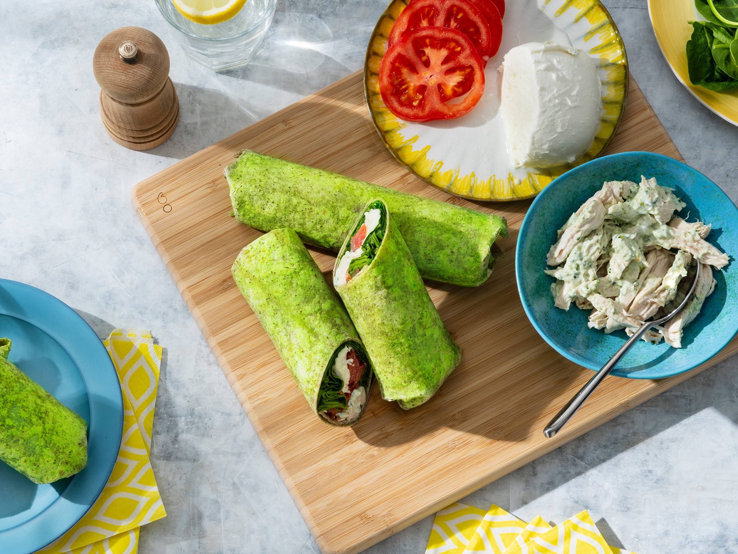Chicken Caprese Wraps | Savory