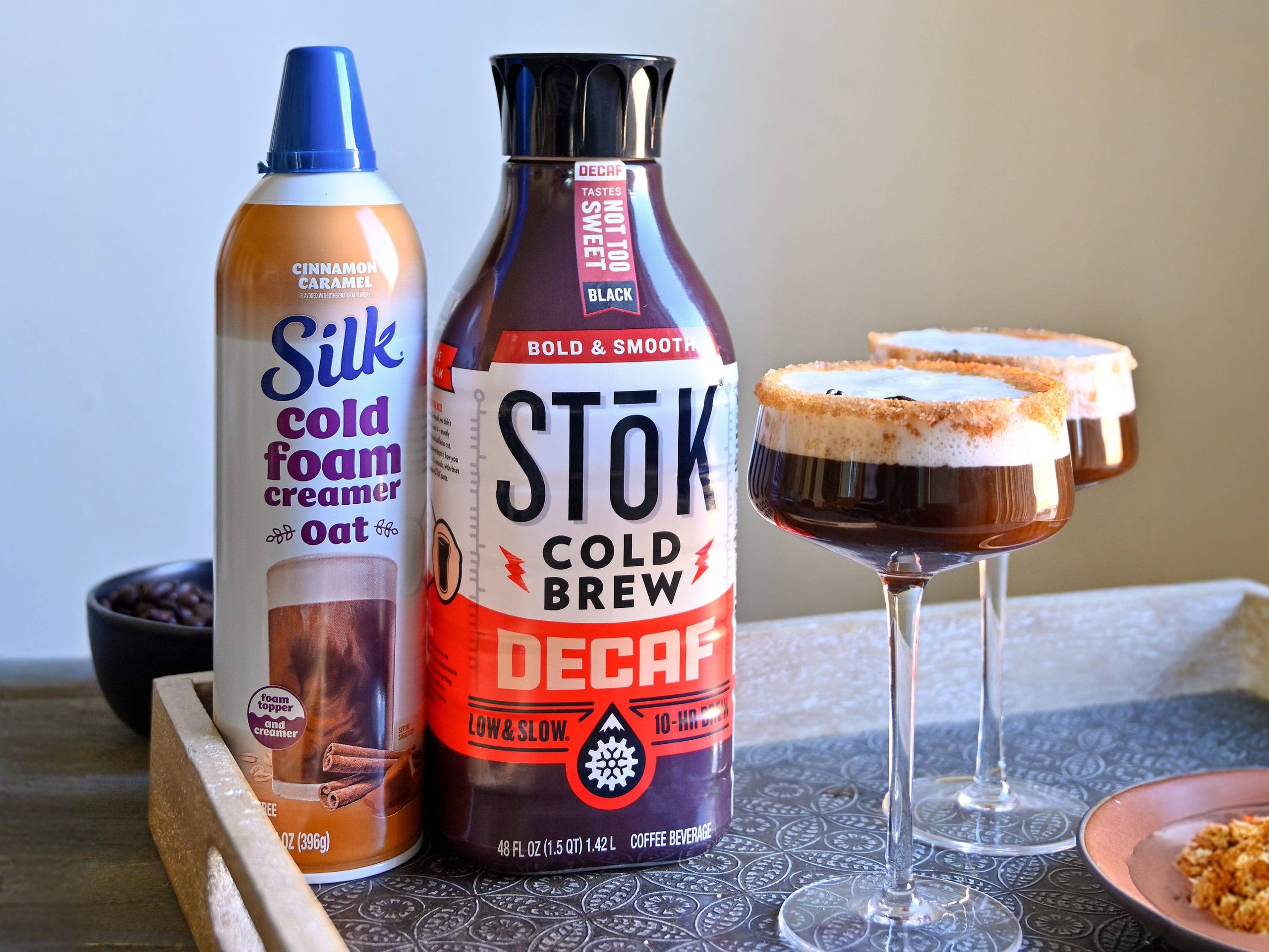 Decaf Stok Espresso Mocktail Martini | Savory
