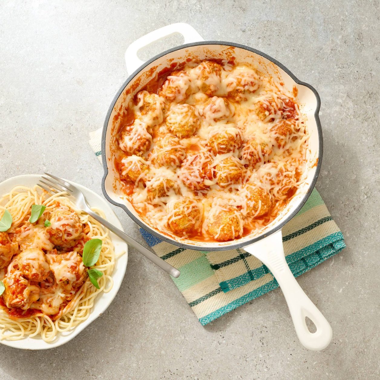 Chicken Parm Meatballs | Savory