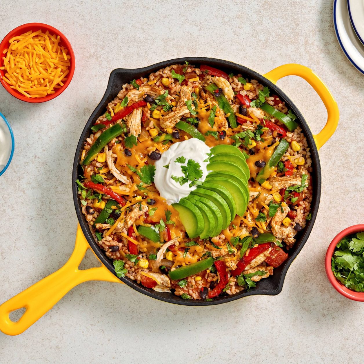 Fast Fiesta Chicken Skillet | Savory