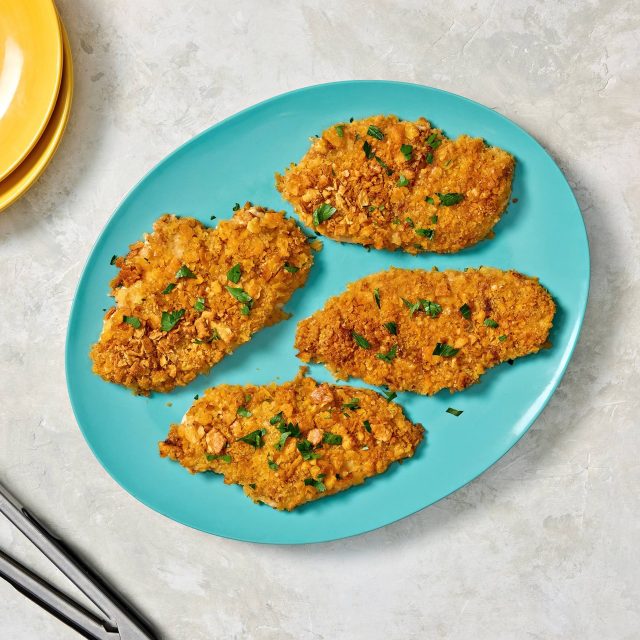 Cheez-It® Crusted Caesar Chicken | Savory