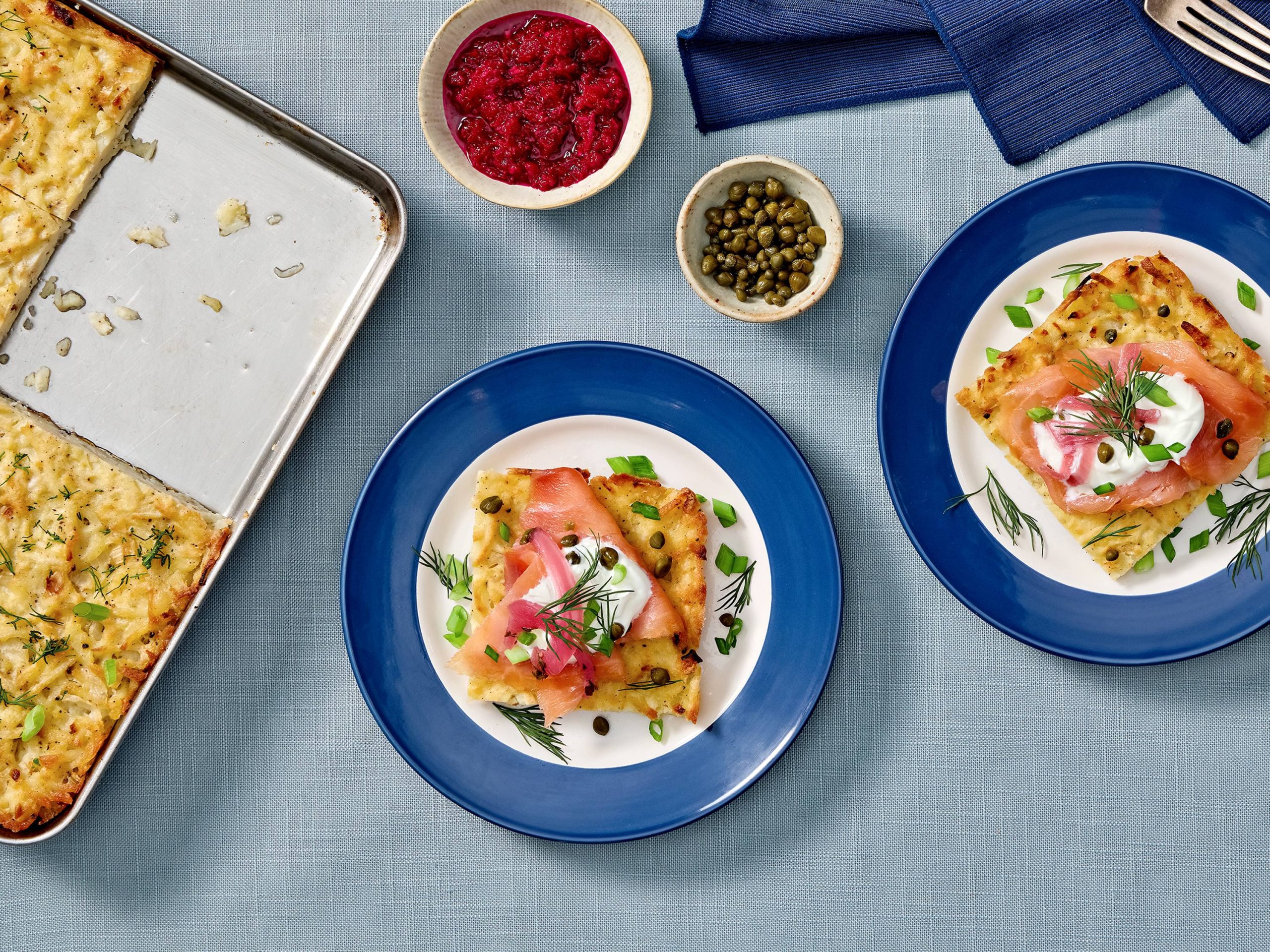 5-Ingredient Sheet Pan Latkes | Savory