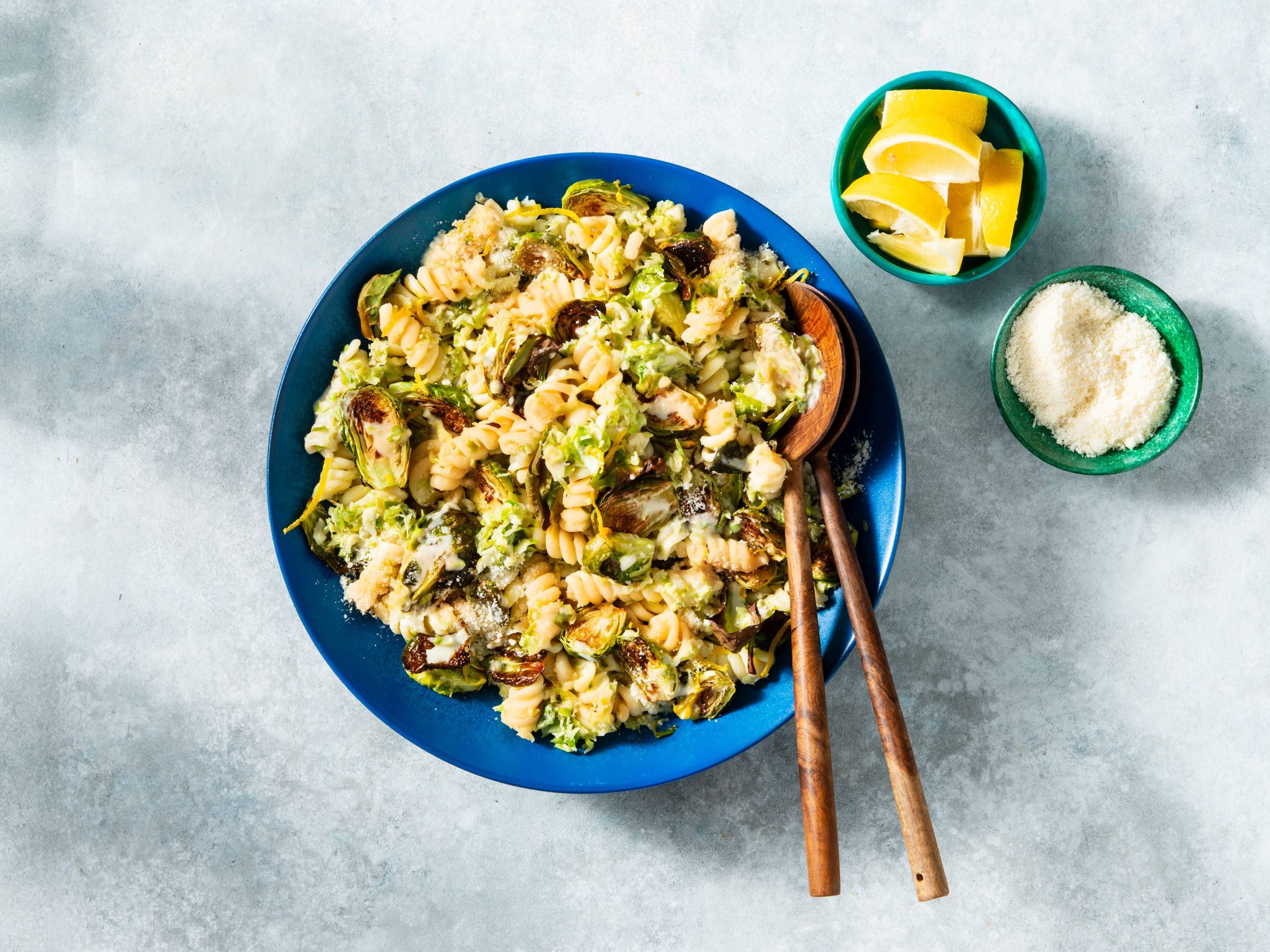 Five-Ingredient Brussels Sprouts Pasta | Savory