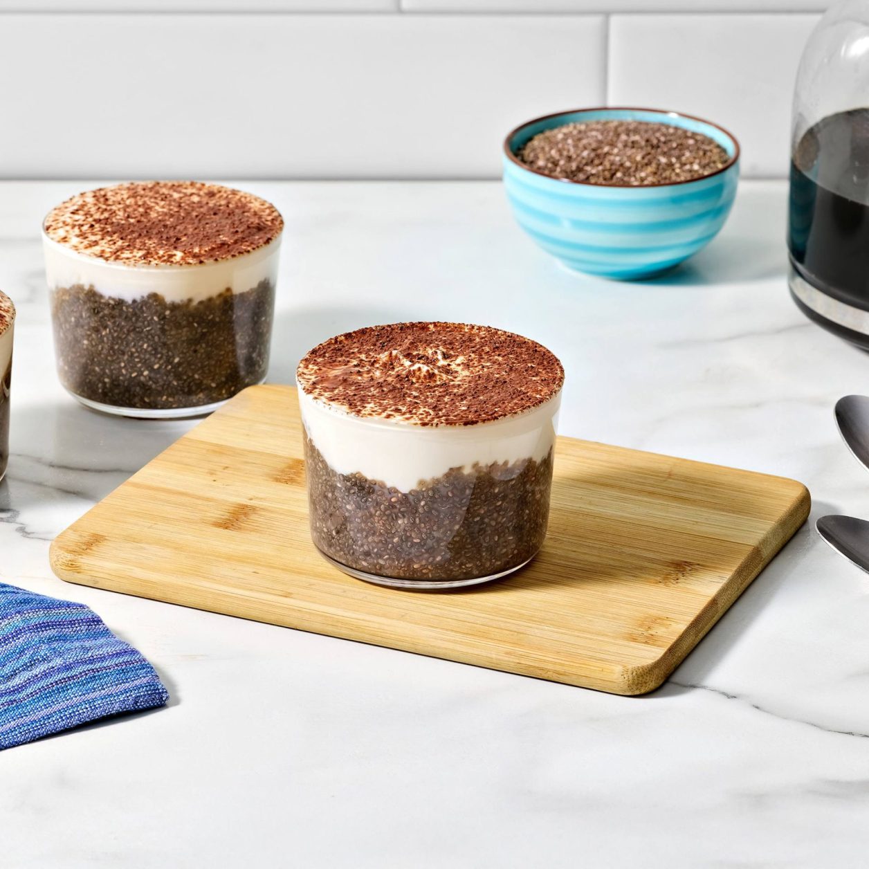Tiramisu Chia Pudding | Savory