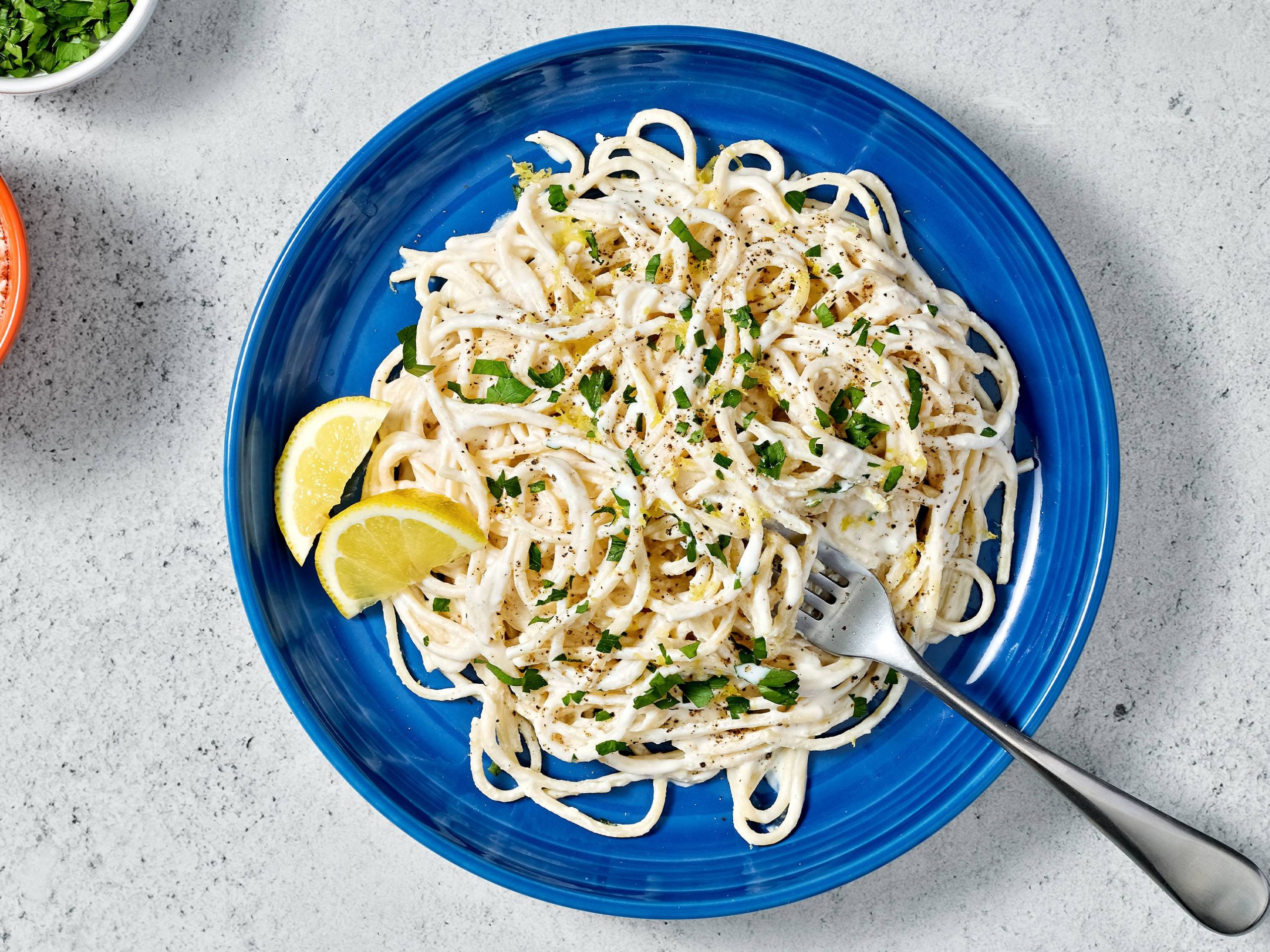 Cottage Cheese Pasta al Limone | Savory