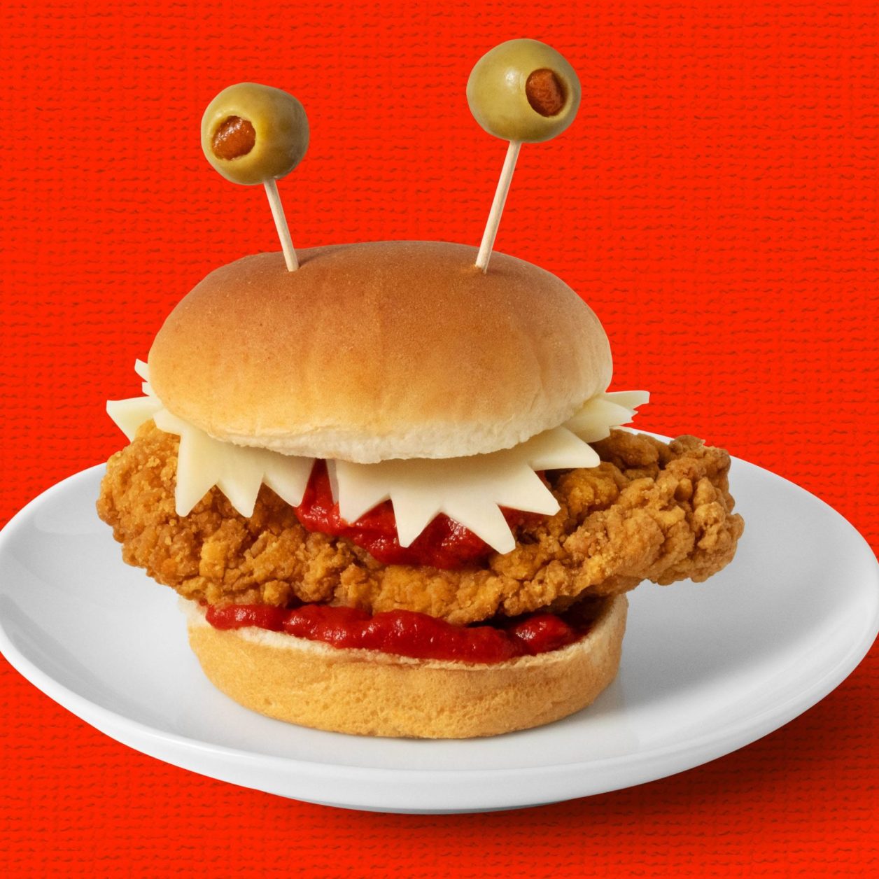 Monster Chicken Sliders with Tyson® Crispy Strips | Savory