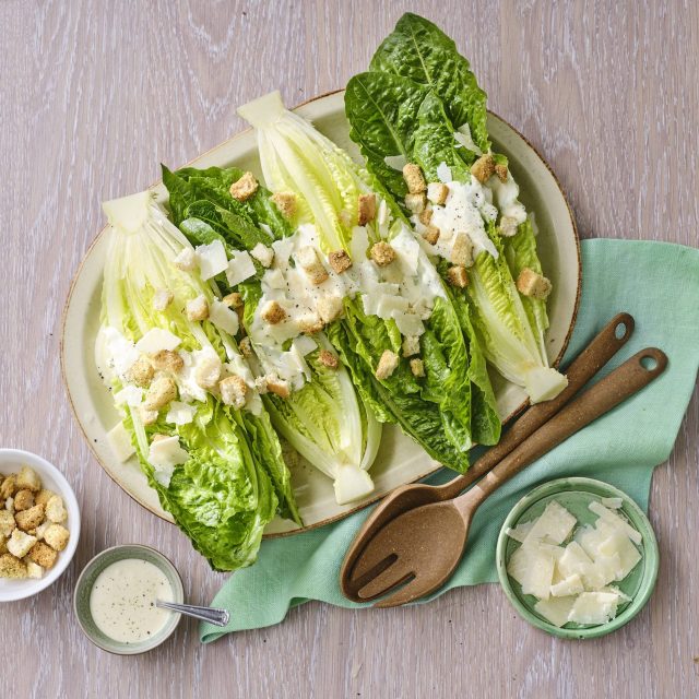 Caesar Wedge Salad | Savory