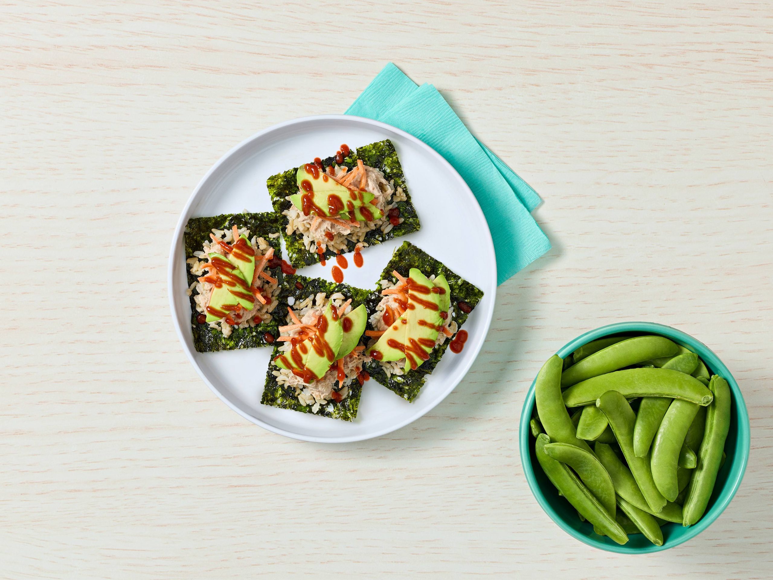 Tuna Salad Seaweed Snacks | Savory
