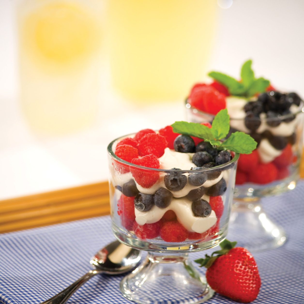 Red, White & Blue Parfaits | Savory