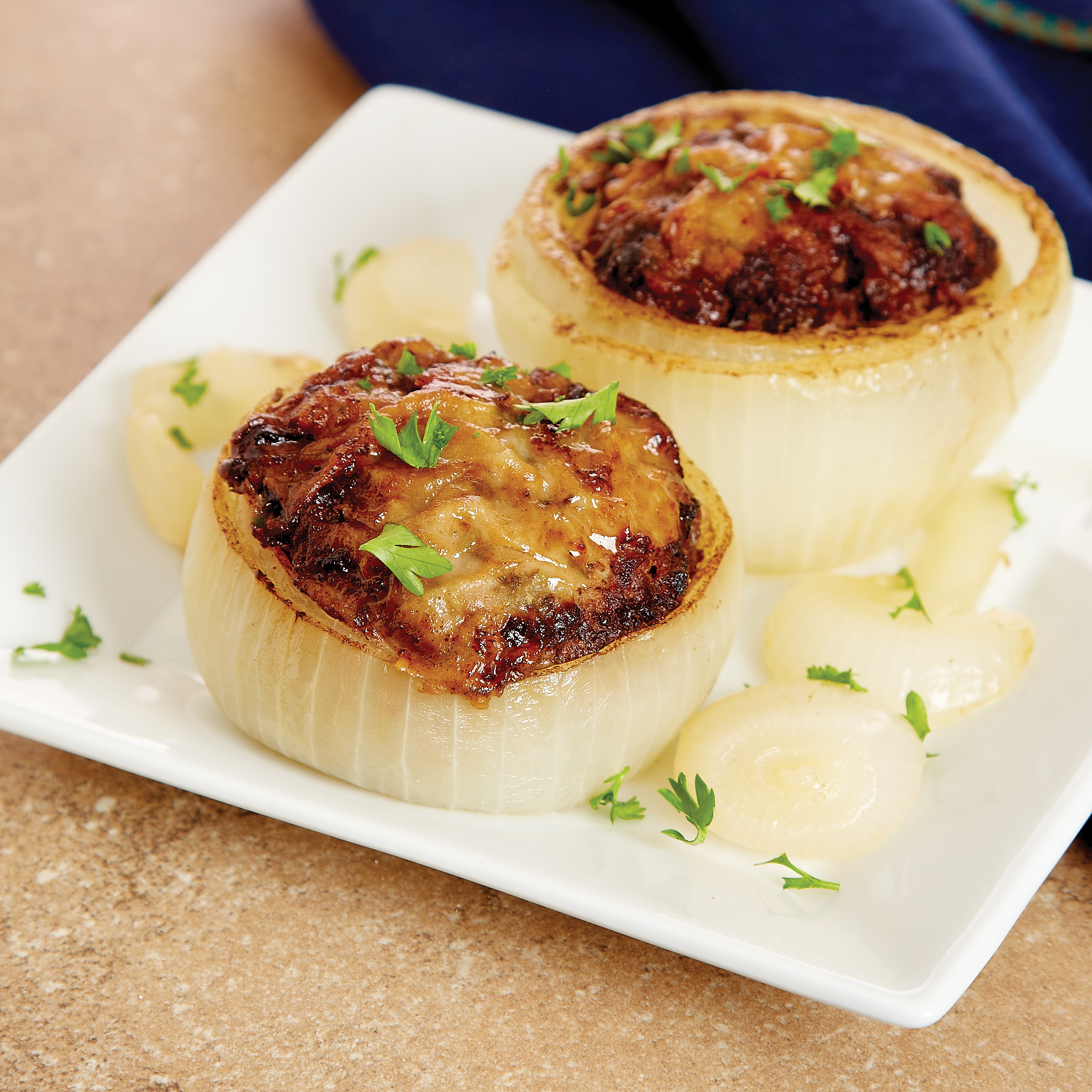 Beef Stuffed Onions | Savory