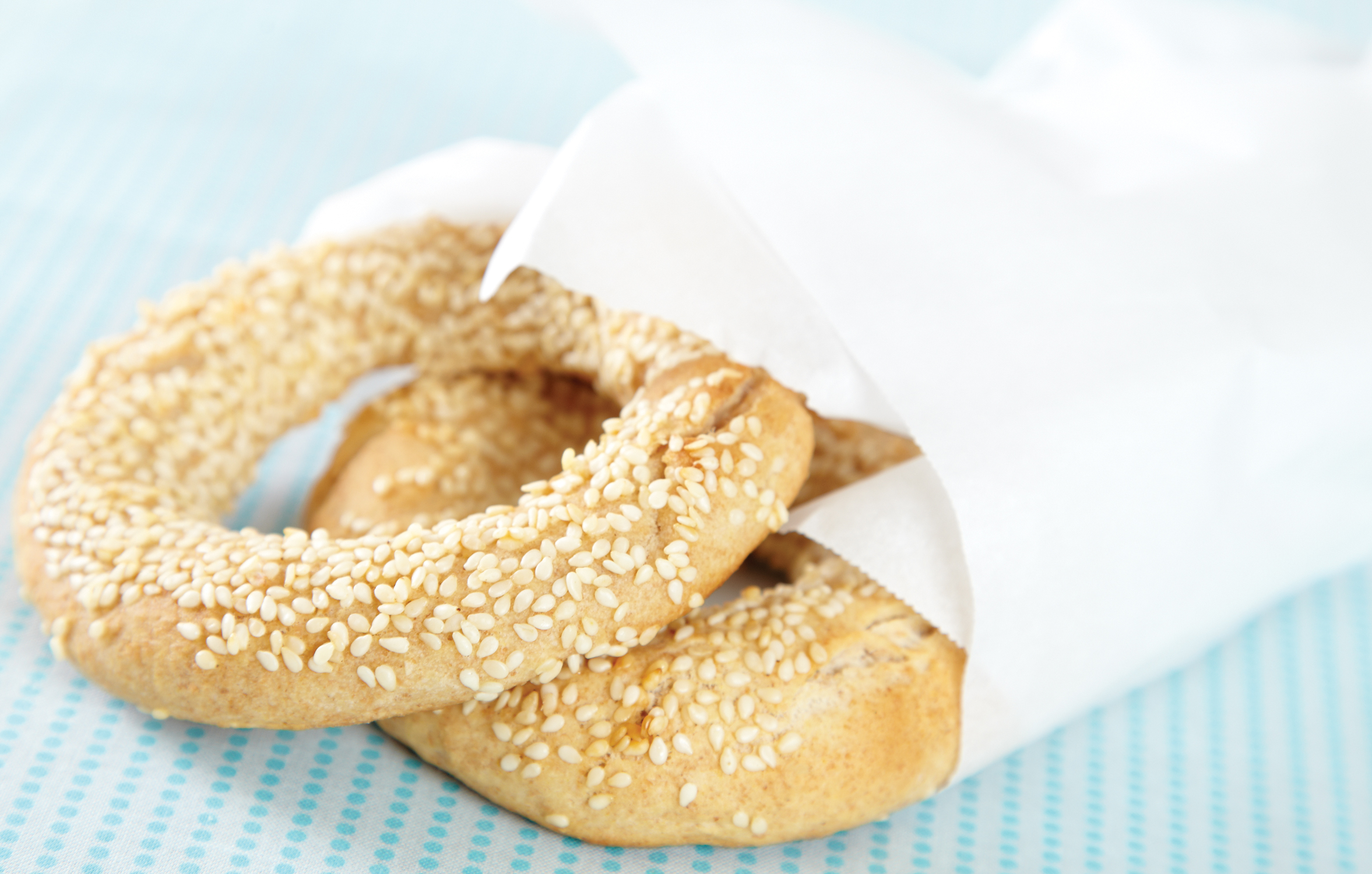 Sesame Bread Rings | Savory