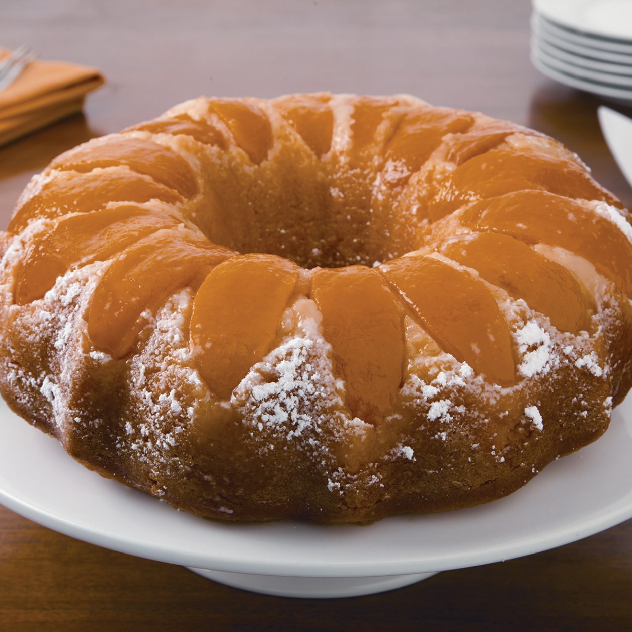 Double Peach Pound Cake | Savory