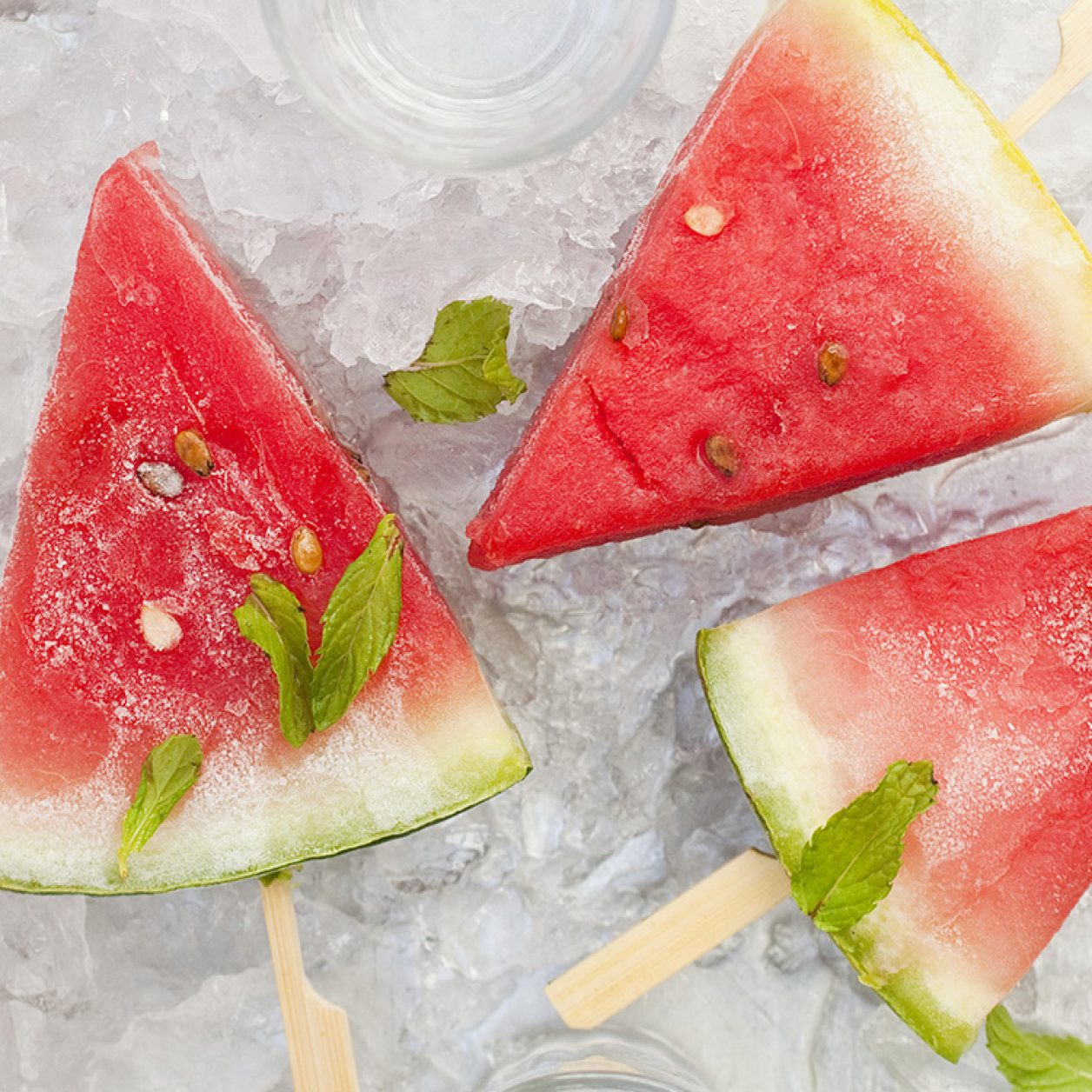 Watermelon Ice Pops with Mint | Savory