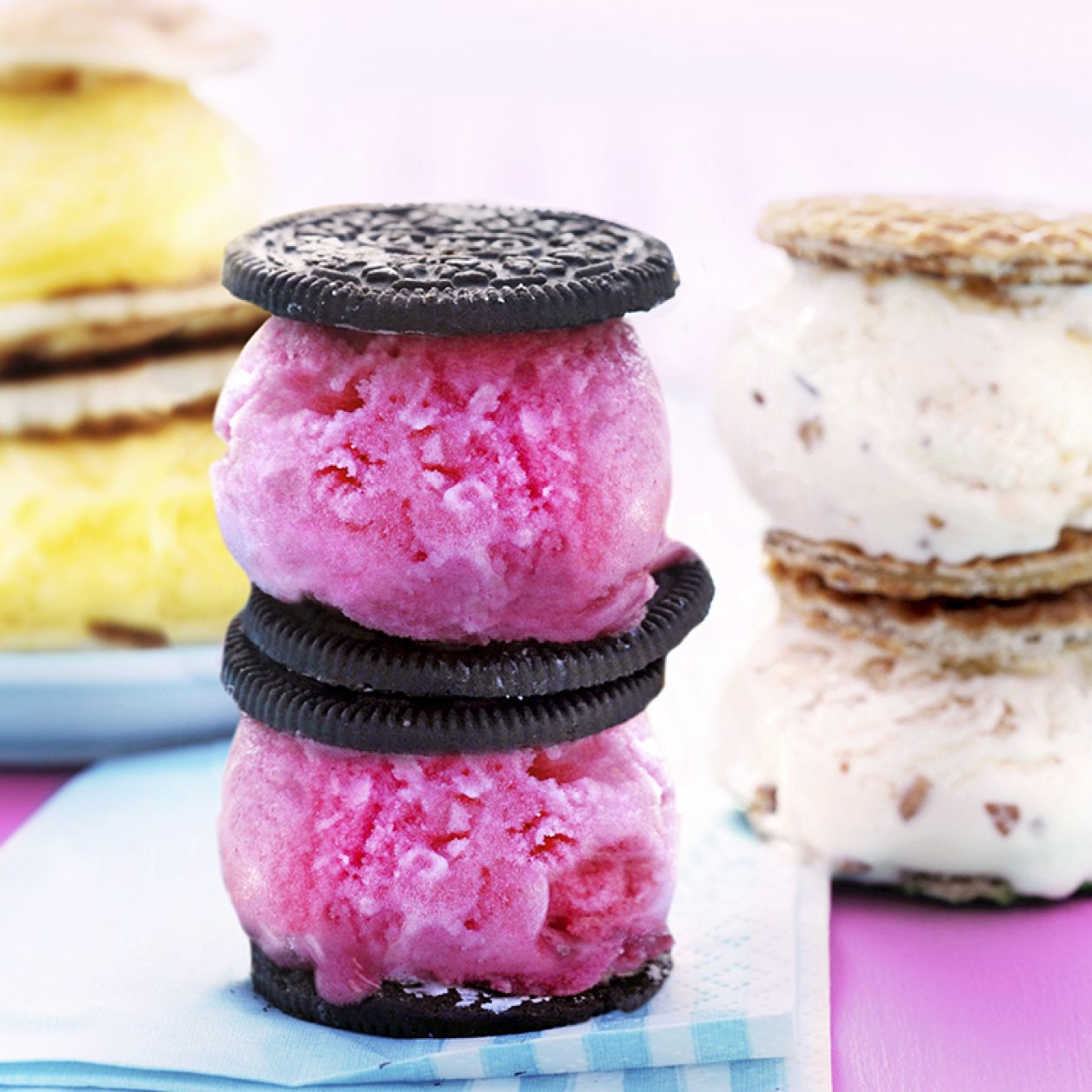 Mini Ice Cream Sandwiches | Savory