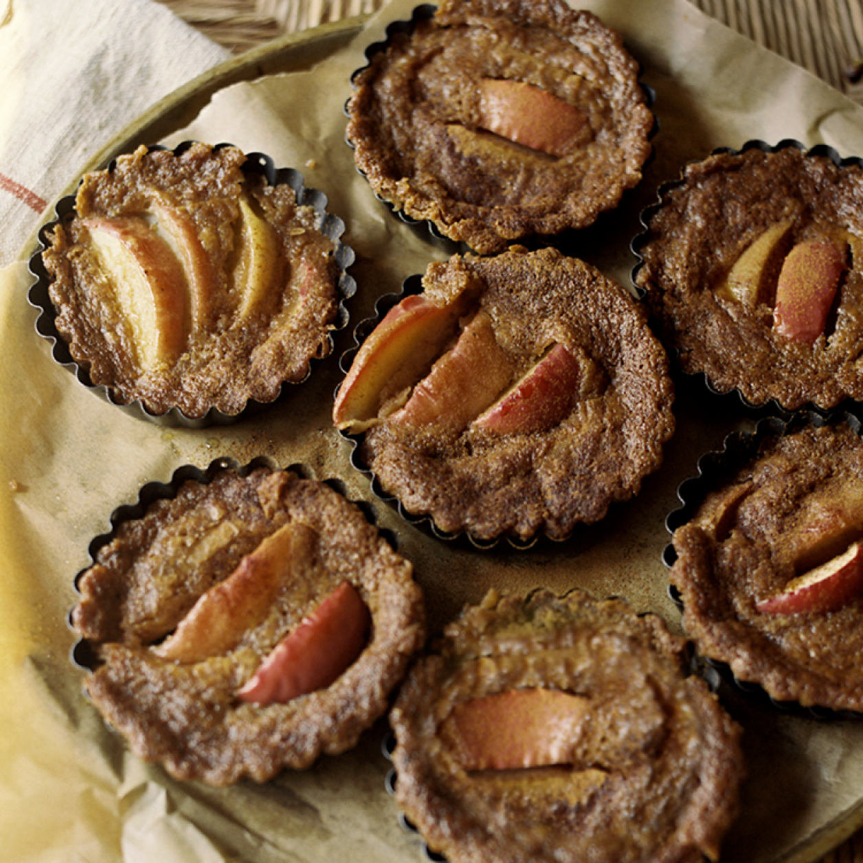Mini White Chocolate & Apple Cakes | Savory