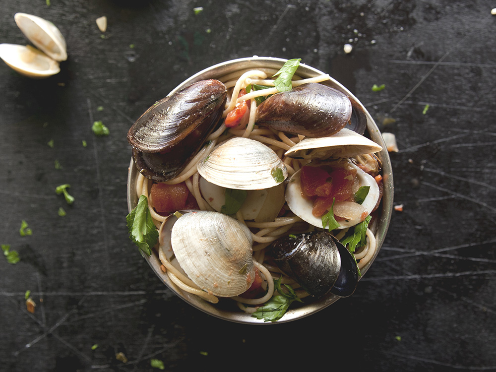 Mussels and Clams Marinara | Savory