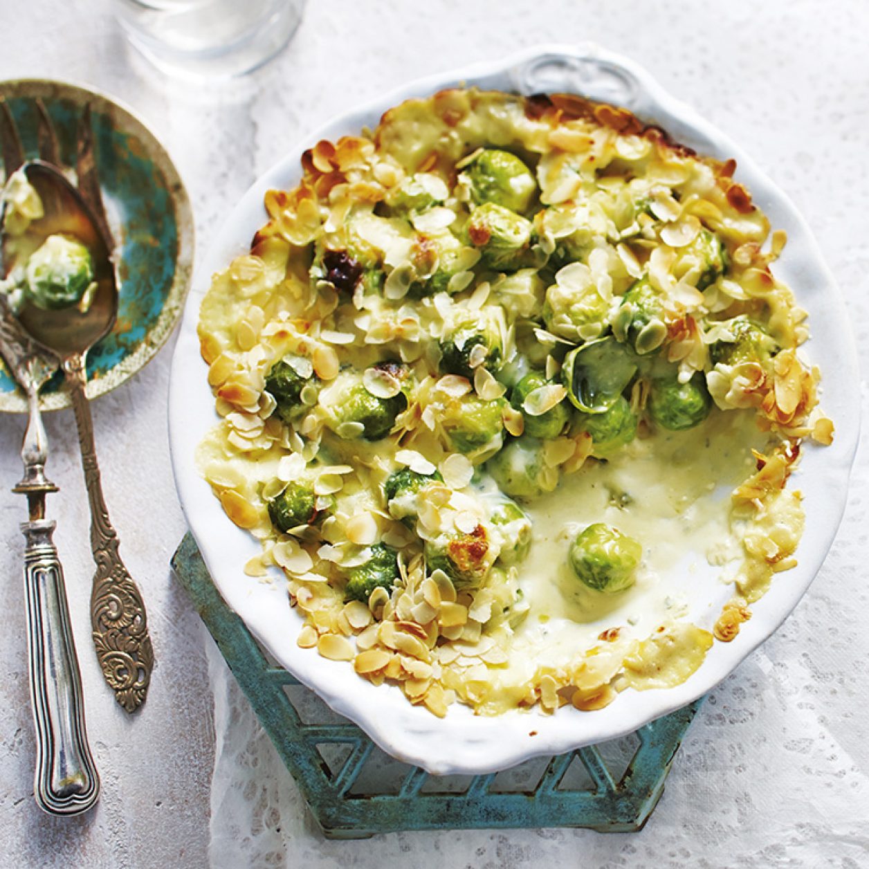 Brussels Sprout Gratin | Savory