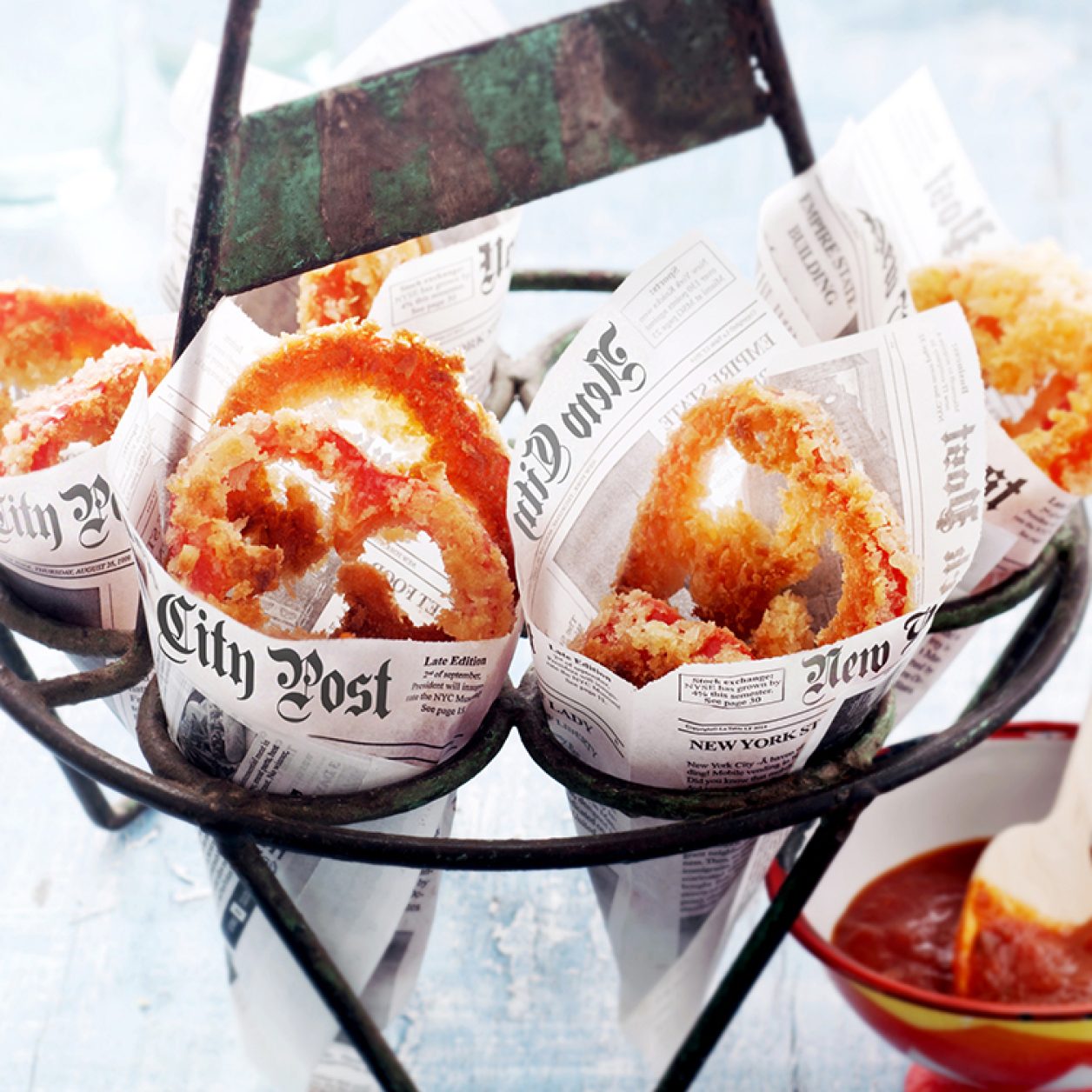 Baked Pepper Rings | Savory