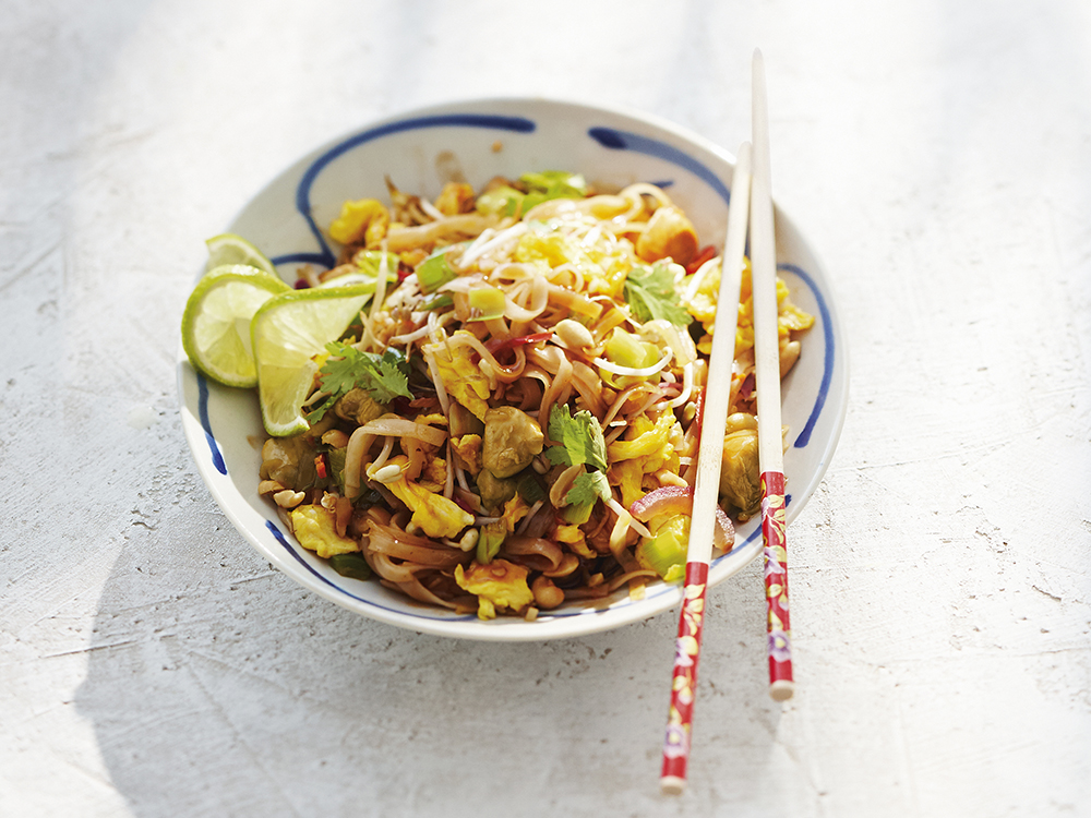 Fast Chicken Pad Thai | Savory