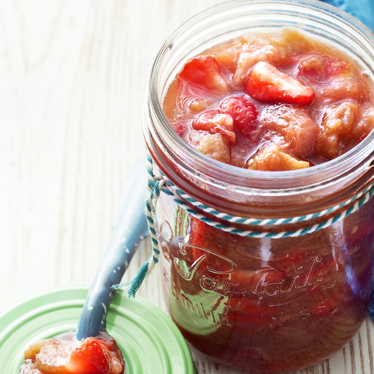 Rhubarb and Strawberry Compote | Savory