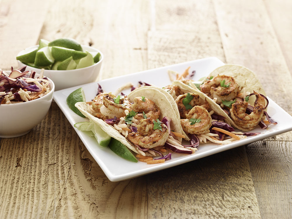 Kickin’ Shrimp Tacos | Savory