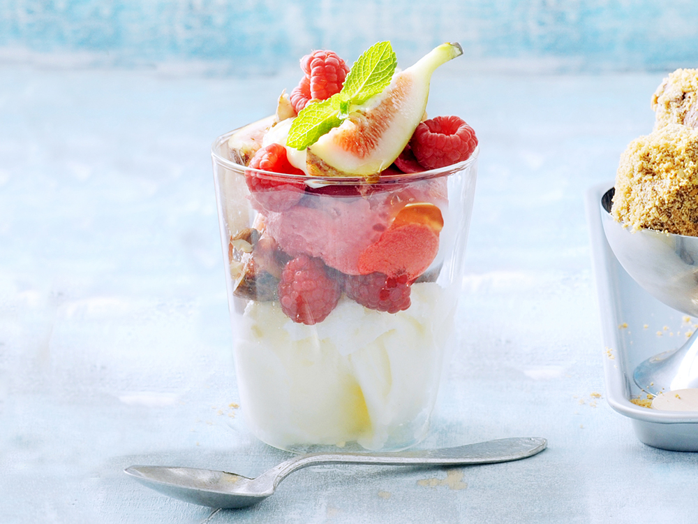 Fruit and Sorbet Parfaits | Savory